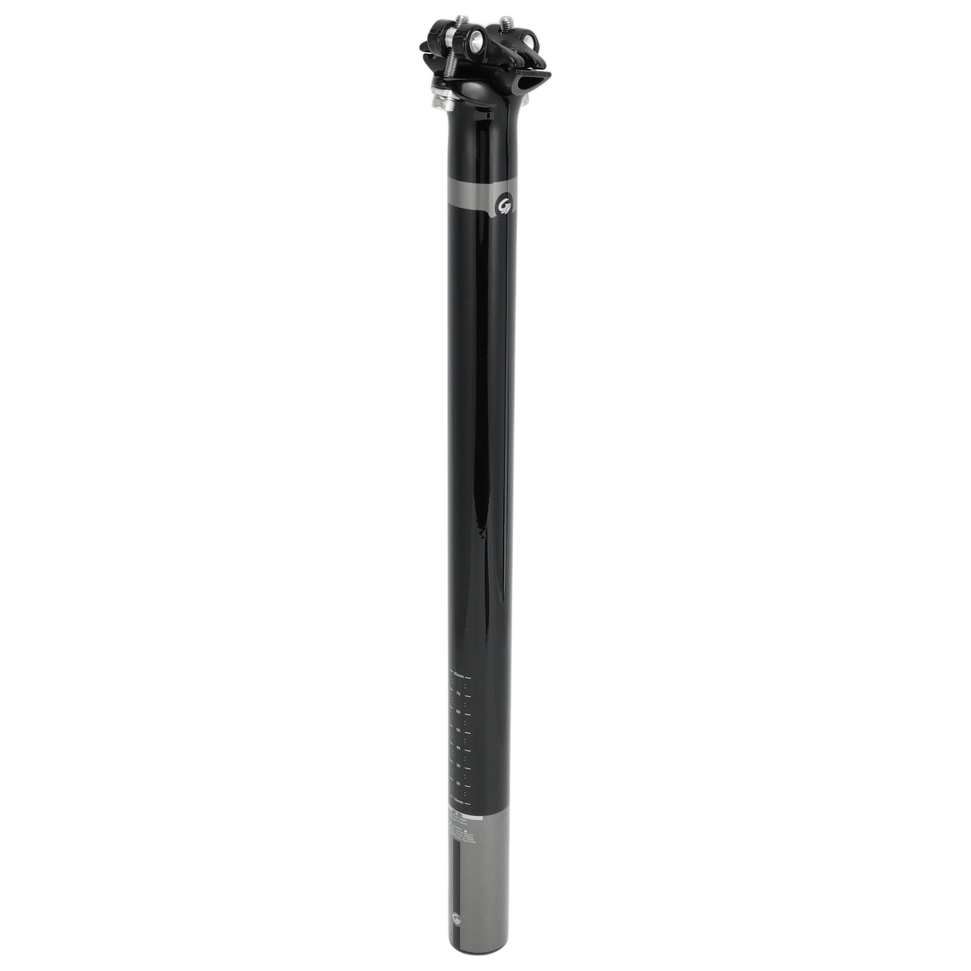 Bike Seat Posts Durable Bike Saddle Post Seat Tube Gloss Black Gray 1 ...