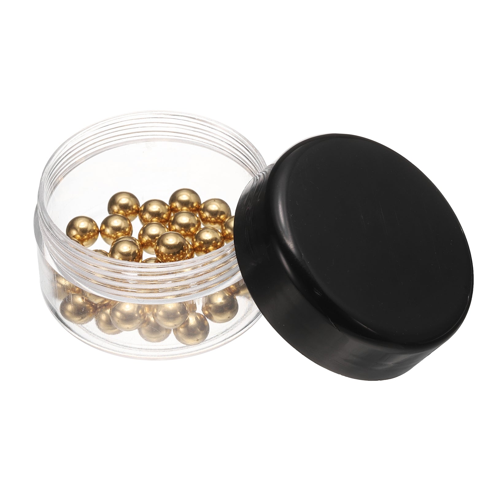Uxcell 50 Pcs 6 mm Bearing Balls H62 Brass G200 Precision Balls ...