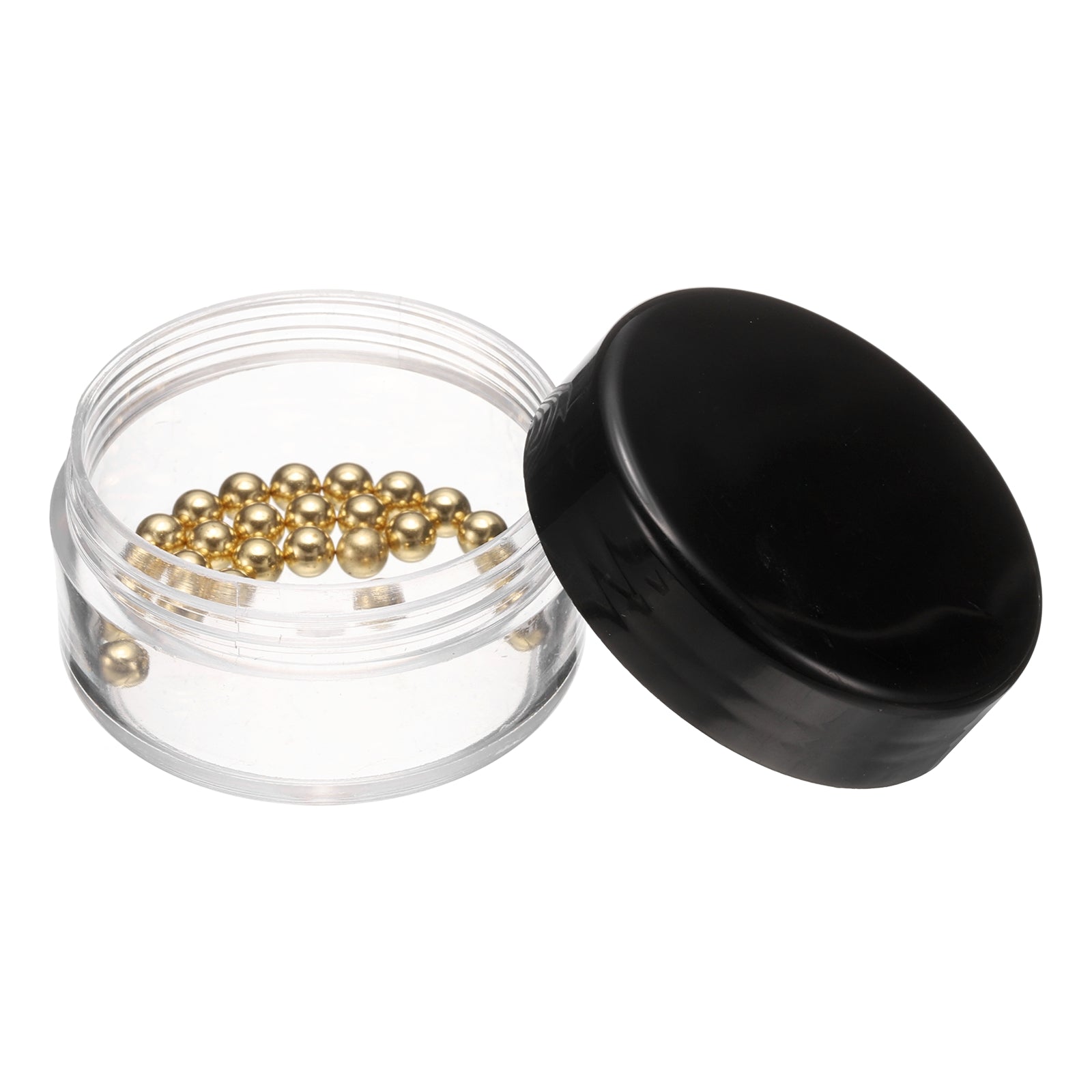Uxcell 50 Pcs 3.5 mm Bearing Balls H62 Brass G200 Precision Balls ...