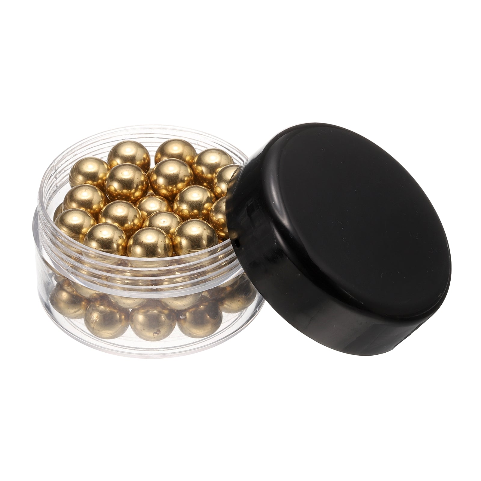 Uxcell 50 Pcs 8 mm Bearing Balls H62 Brass G200 Precision Balls ...