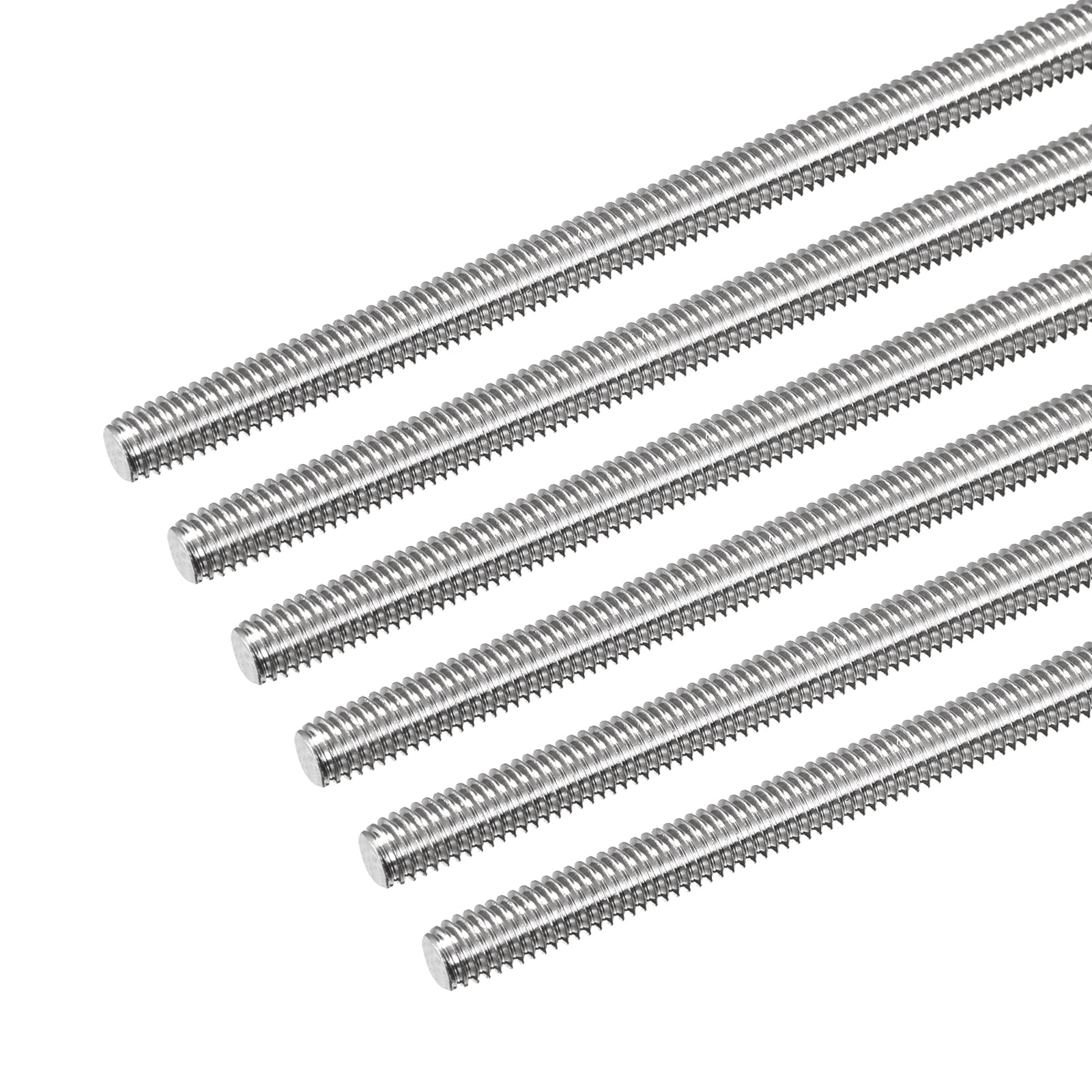 Fully Threaded Rod M6 x 500mm 1mm Pitch 304 Stainless Steel Right Hand ...