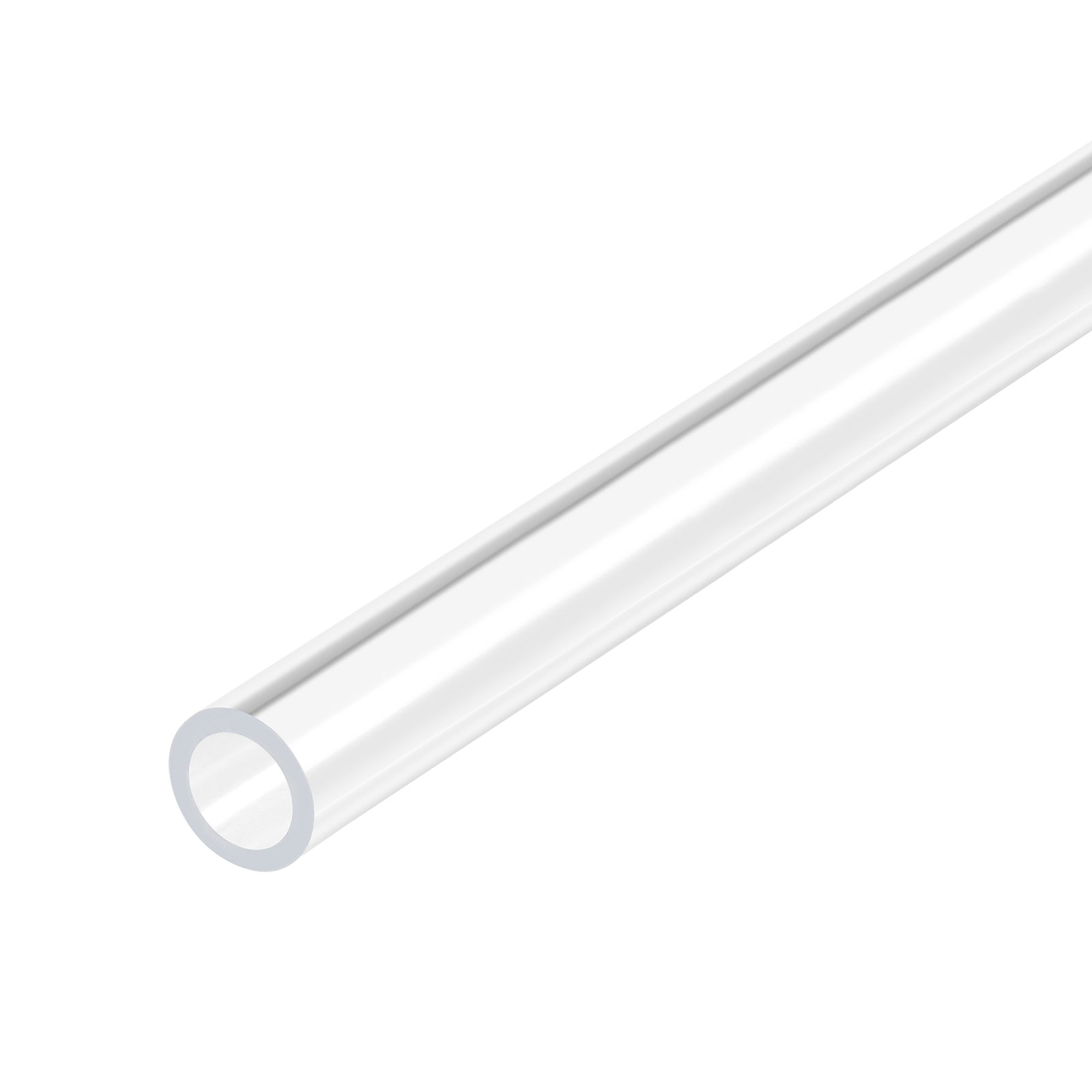 10Pcs Acrylic Pipe Clear Round Tube 11mm ID 15mm OD 150mm Length ...