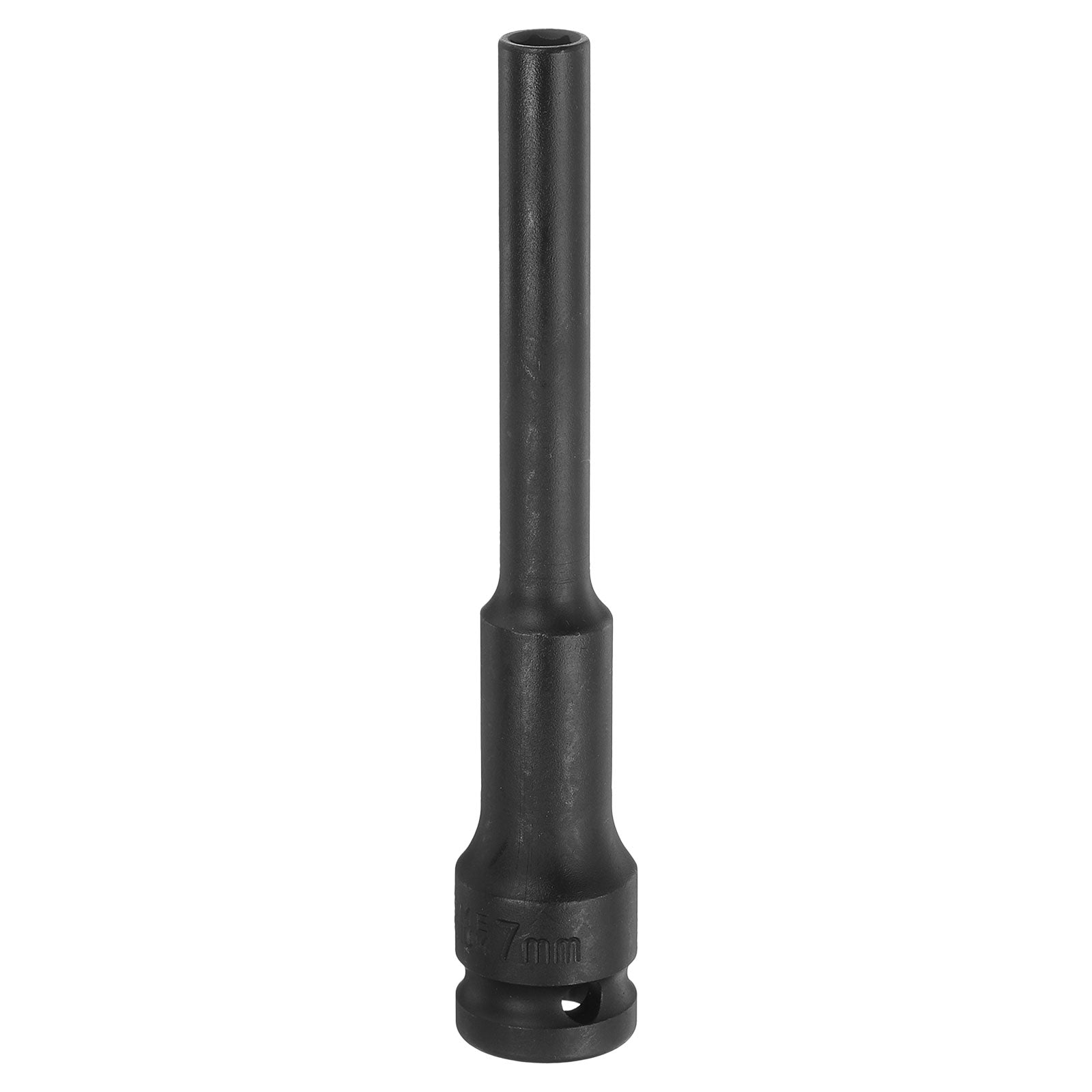 Thin Wall 6 Point Impact Socket 7mm Socket 1/2" Drive 5" Extra Long CR ...