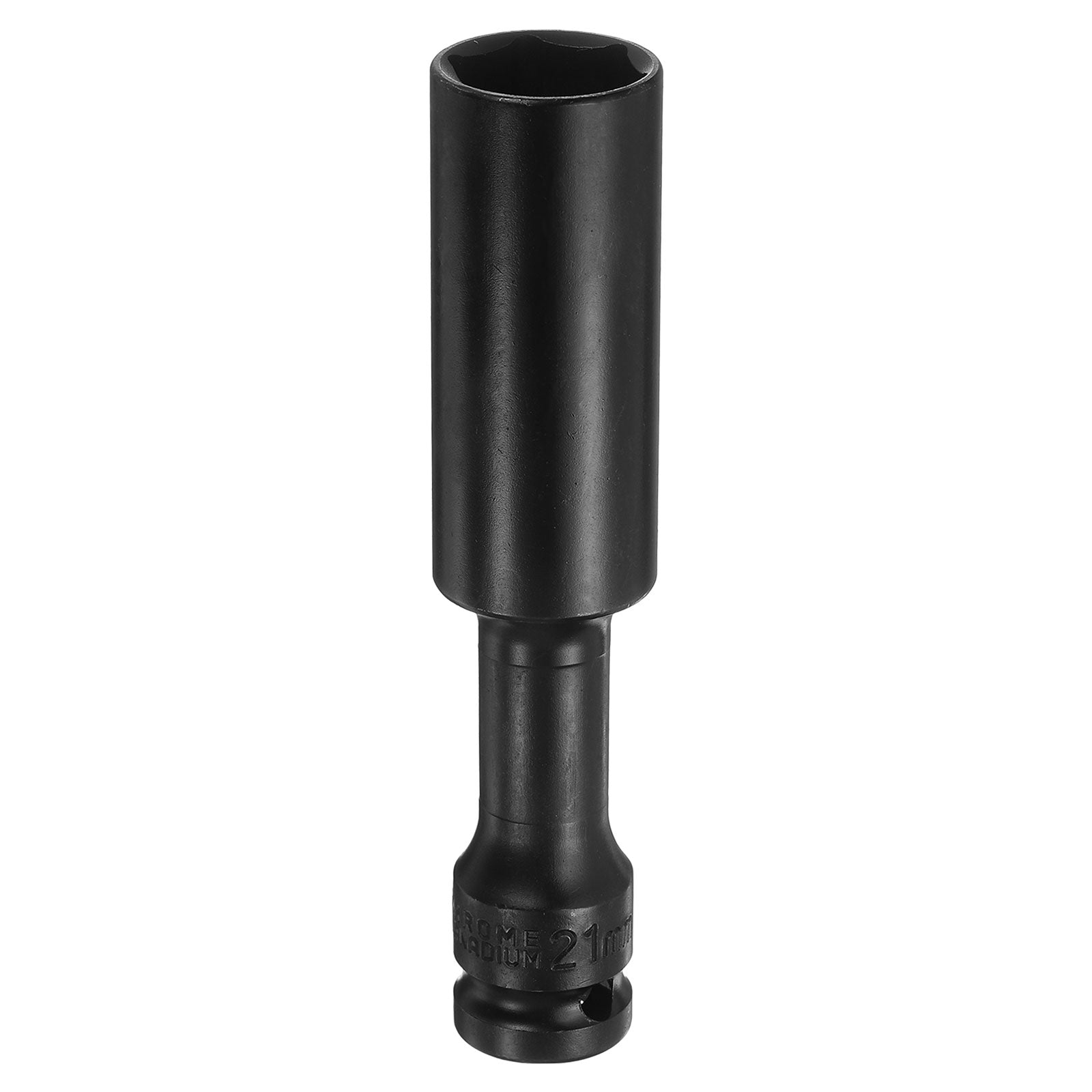 Deep Thin Wall Impact Socket 21mm Metric 6 Point Socket 1/2" Square ...