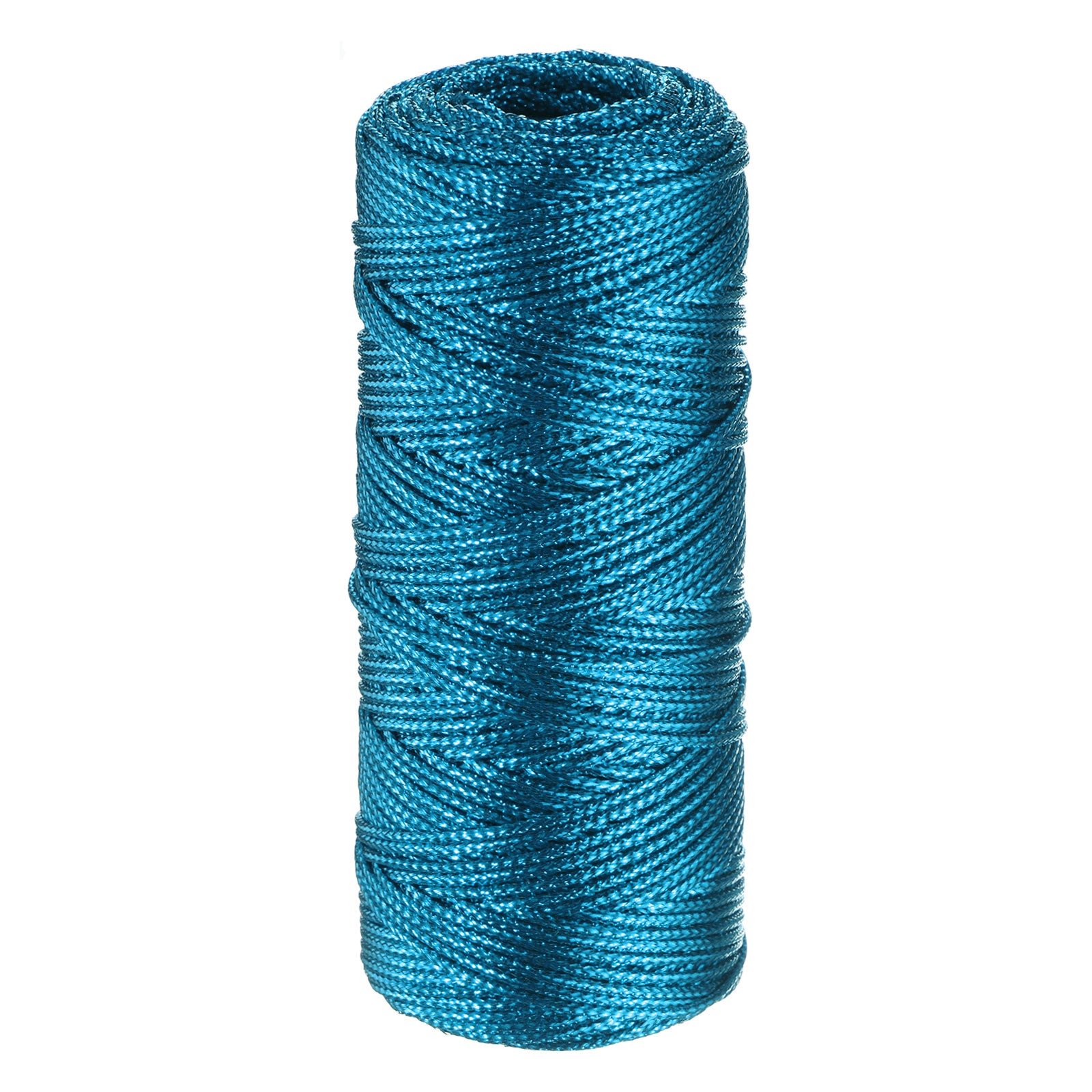 328 Feet/109 Yards Metallic Cord Blue Twine 1.5mm Thread String ...