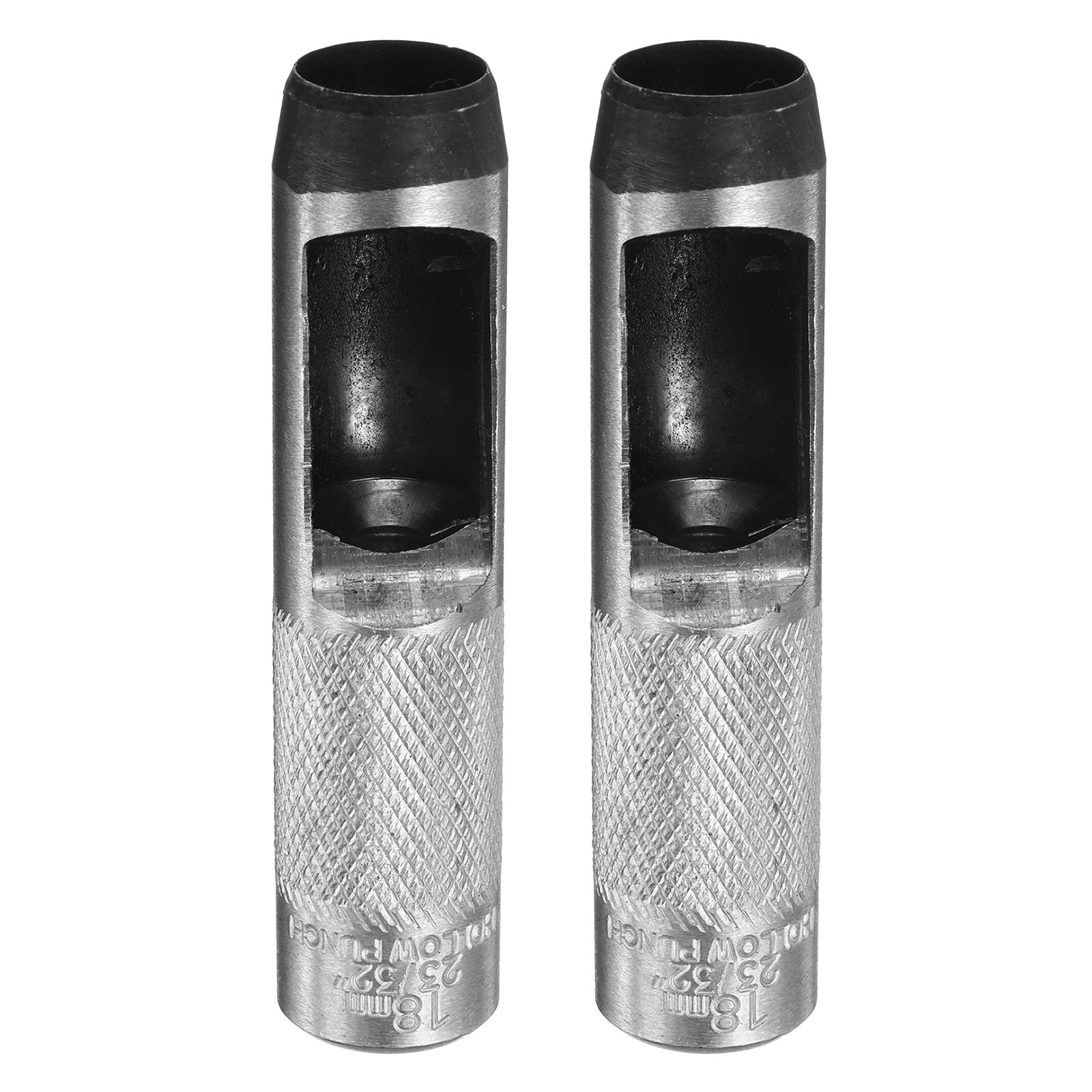 2pcs Leather Round Hole Punch, 18mm Carbon Steel Hollow Hole Punch ...
