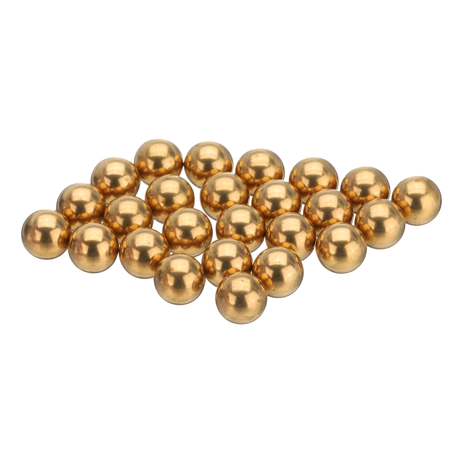 Uxcell 25 Pcs 6 mm Bearing Balls H62 Brass G100 Precision Balls ...