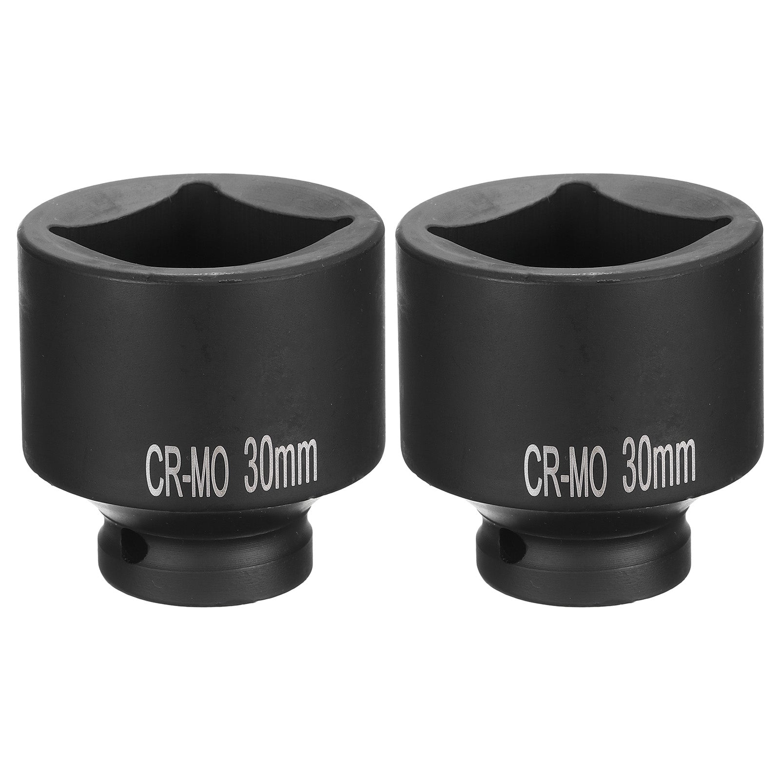 2pcs 4 Point Square Socket 1/2" Drive 30mm Metric Square Impact Socket ...