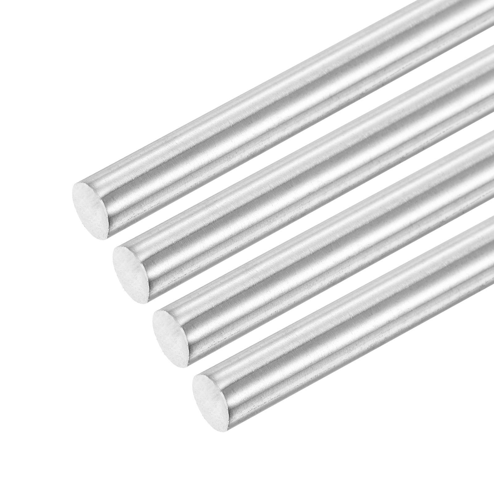 4pcs 304 Stainless Steel Round Rods, 8mm x 80mm Solid Shaft Rods ...