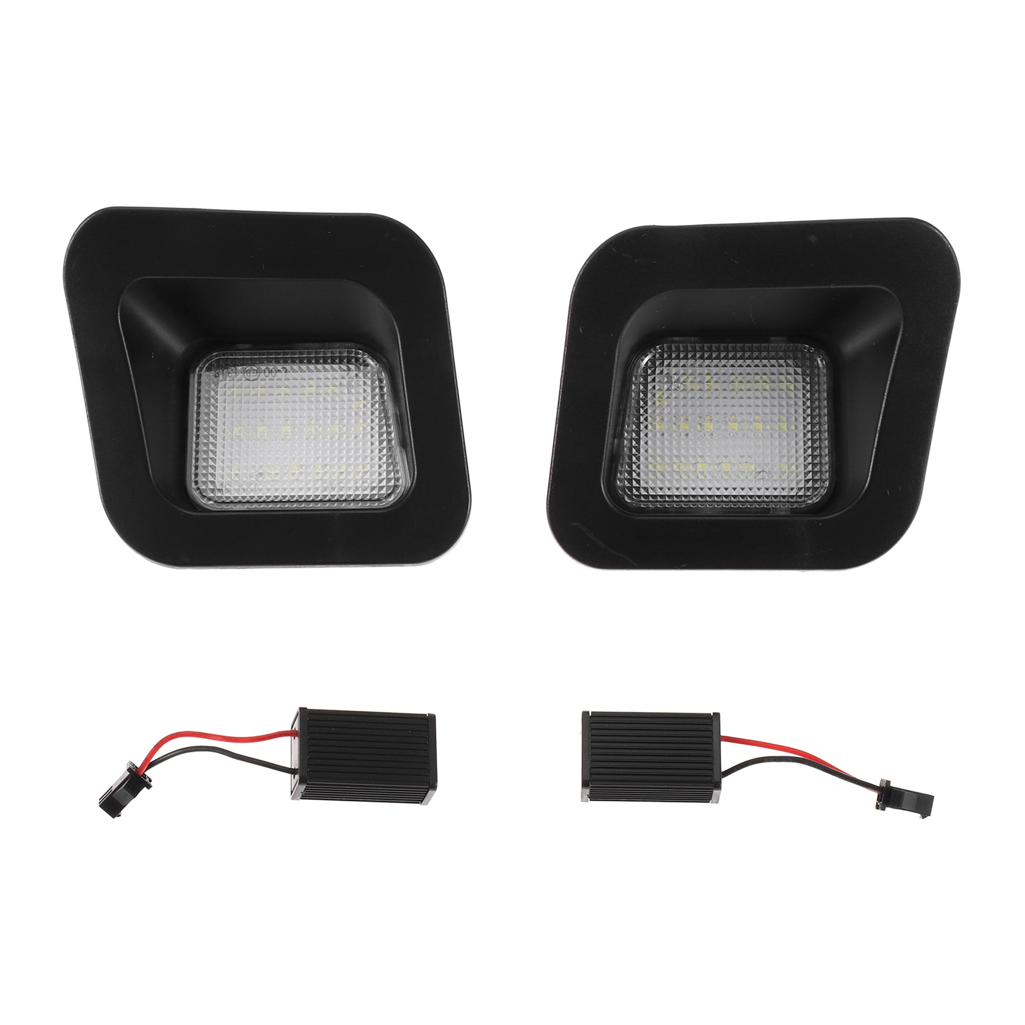 2 Pcs LED License Plate Light Tag Lamp Assembly for Dodge for Ram 1500 ...