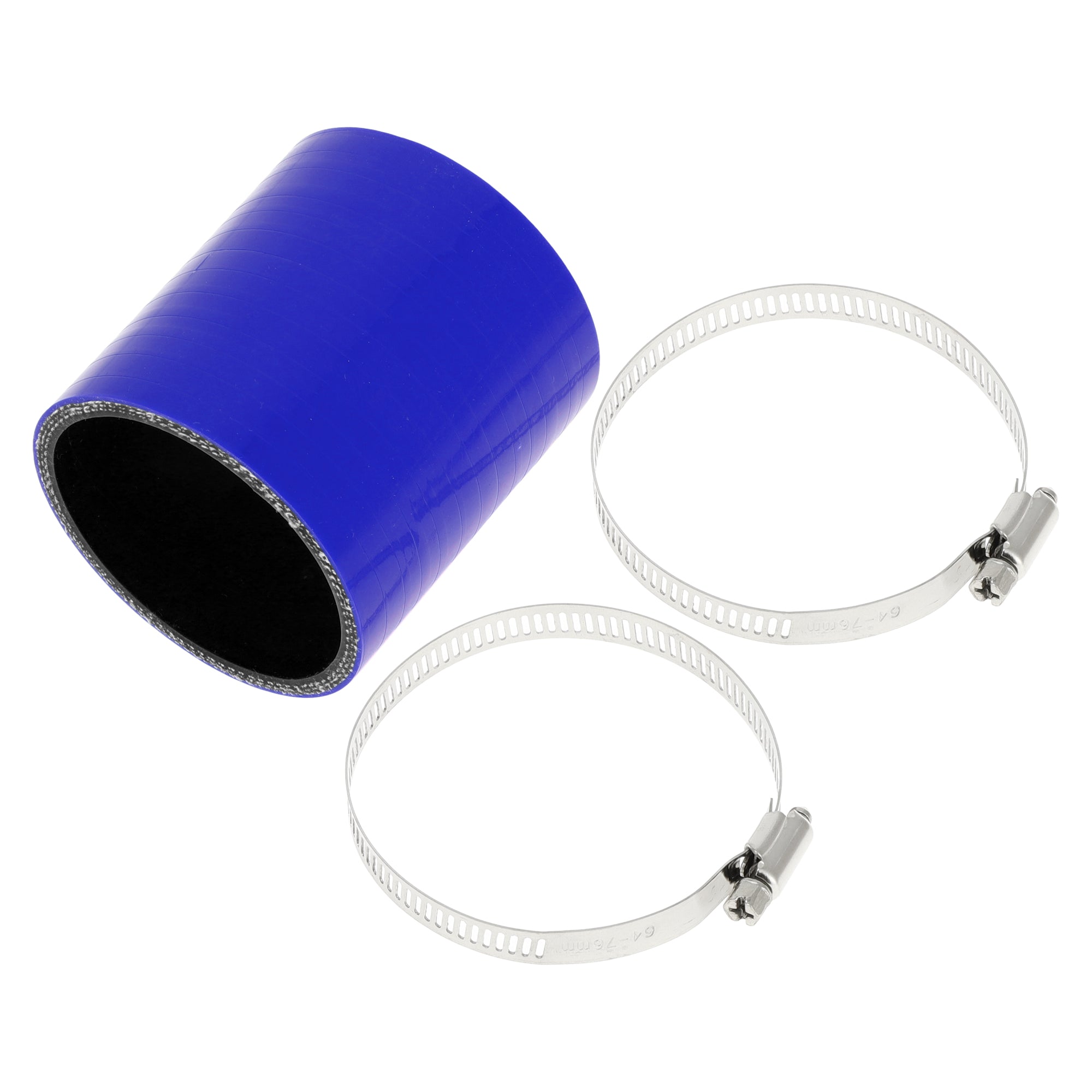 1 Set Straight Coupler Silicone Hose 63mm/2.48" ID 76mm/2.99" Length 0 ...