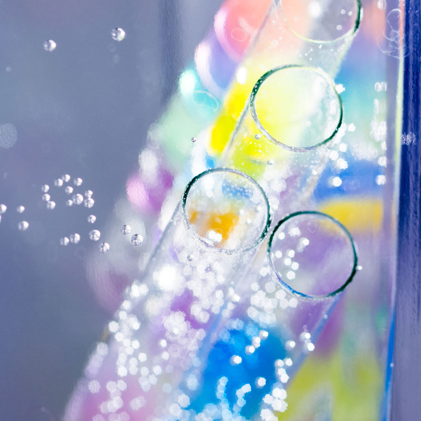 1 Inch Clear Storage Tube 22x26mm Small Plastic Round Tubing with Caps ...