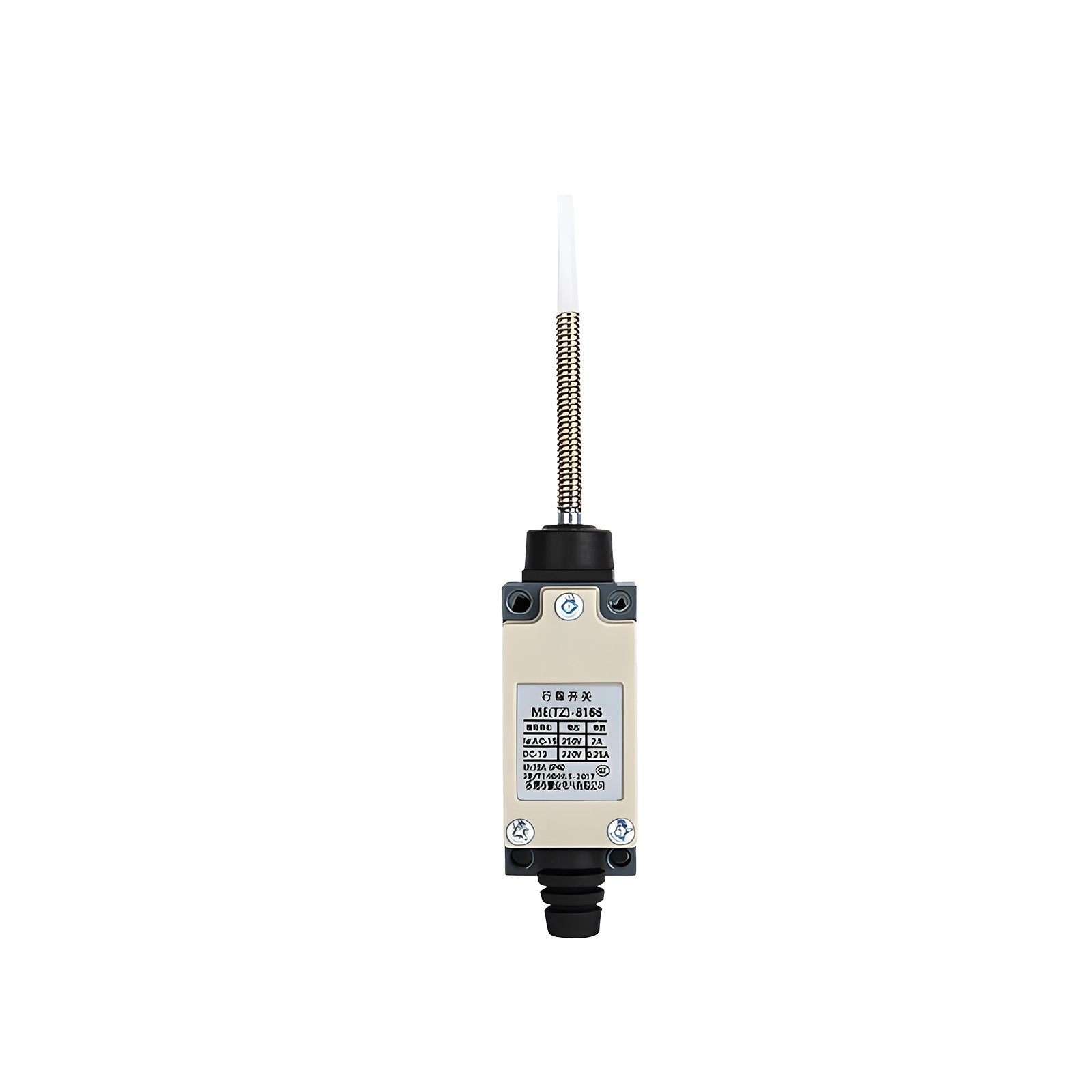 1Pcs Vertical Limit Switch 1NO,1NC AC380V,DC220V Self-resetting Silver ...