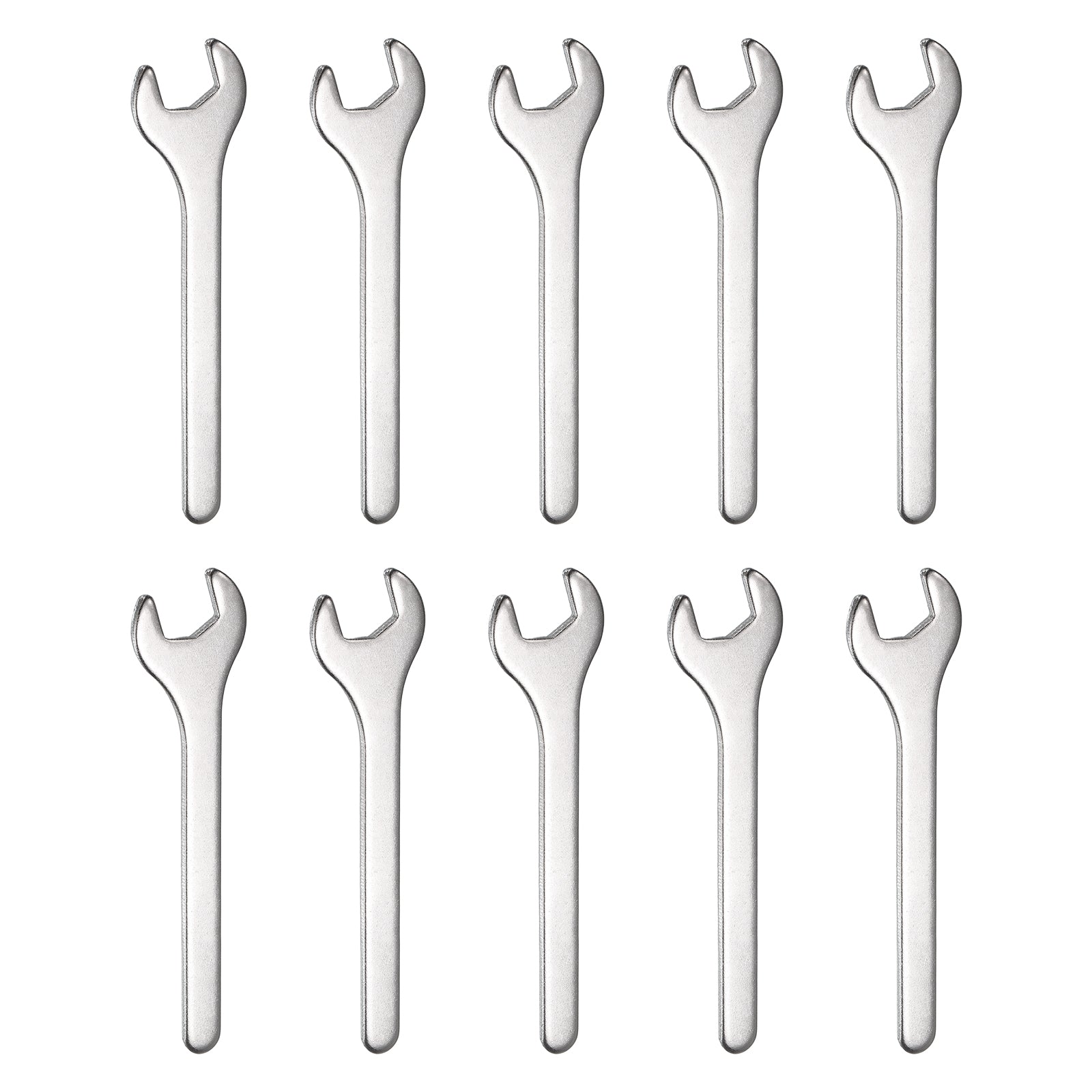 10pcs Small Wrench Open End Thin Wrench 13x108x3mm Metric U-Shaped ...