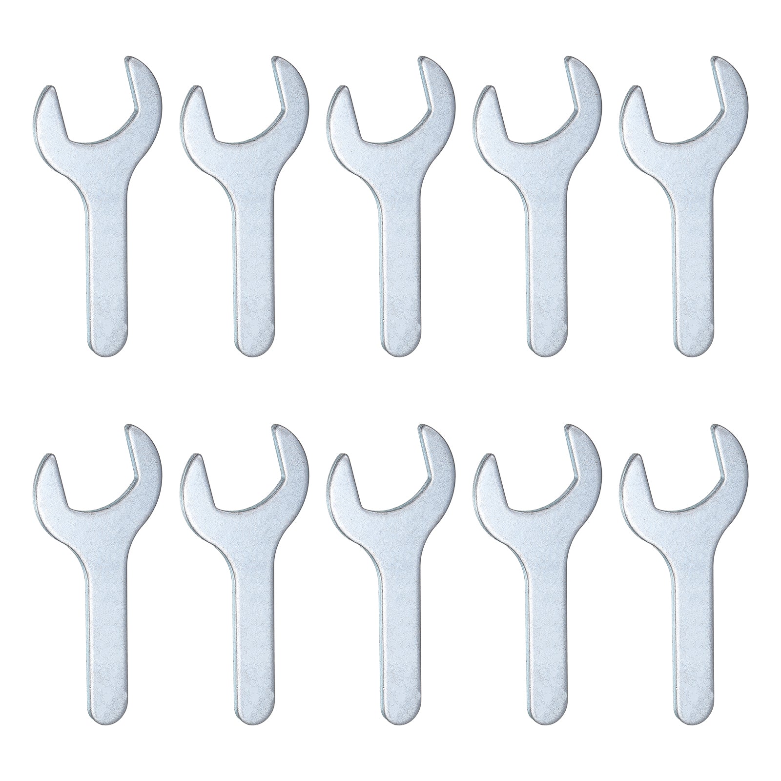 10pcs Small Wrench Open End Thin Wrench 26x100x2.8mm Metric U-Shaped ...