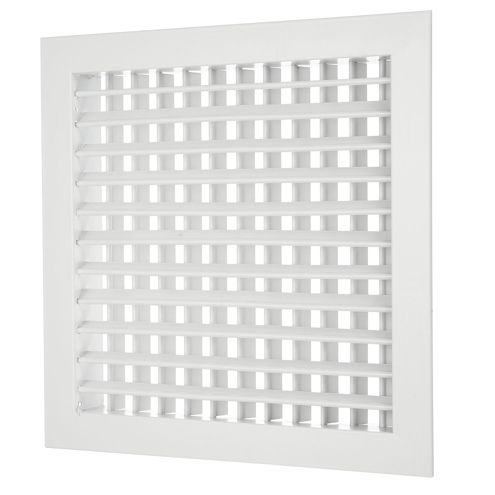 12" x 12" Aluminum Double Deflection Adjustable Air Supply Diffuser ...
