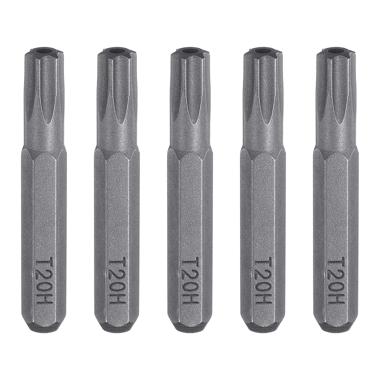 5pcs T20H Torx Screwdriver Bit 5/32" Hex Shank 28mm Length S2 Steel ...