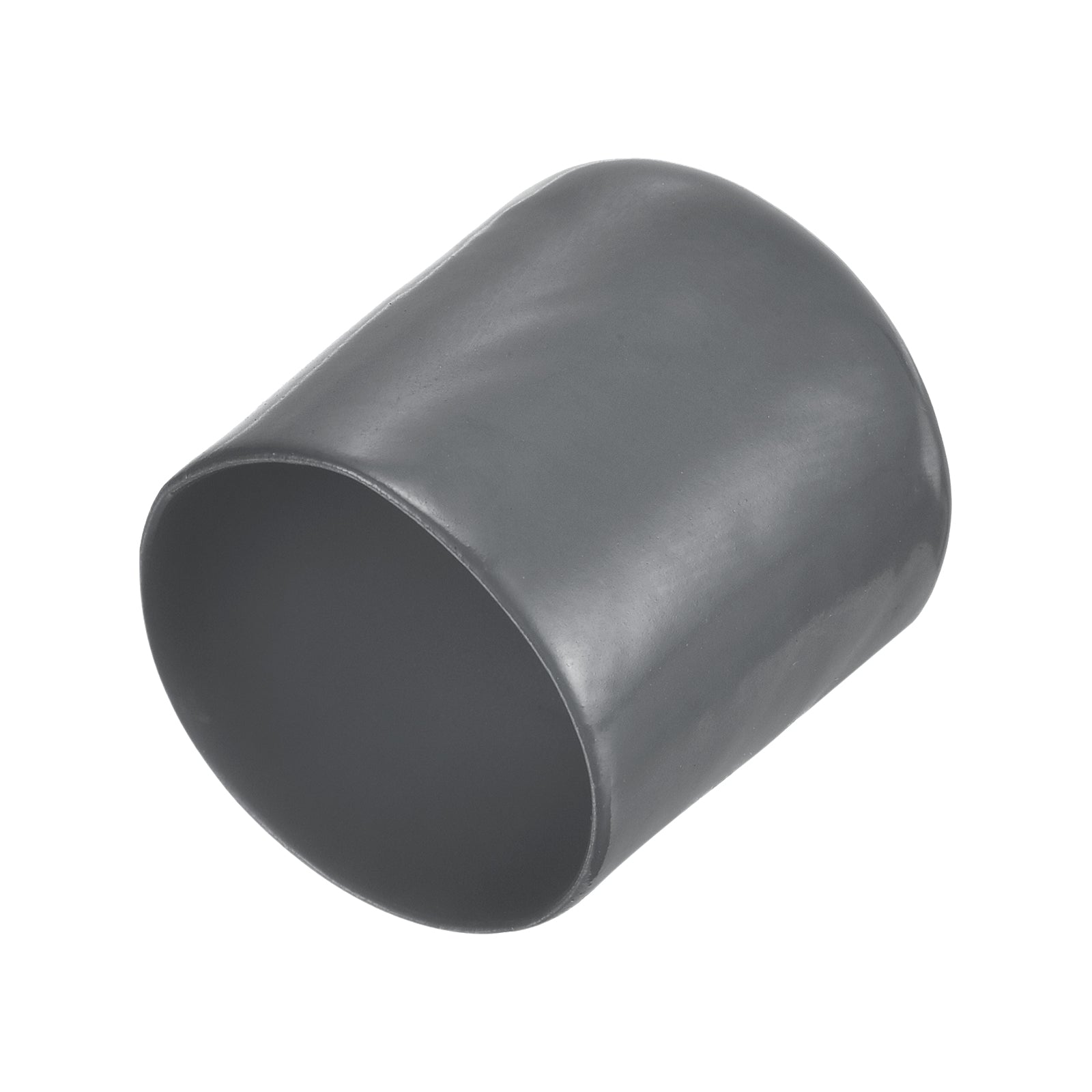 Uxcell 20pcs 29mm Round Dark Gray Vinyl End Cap Screw Thread Protector ...