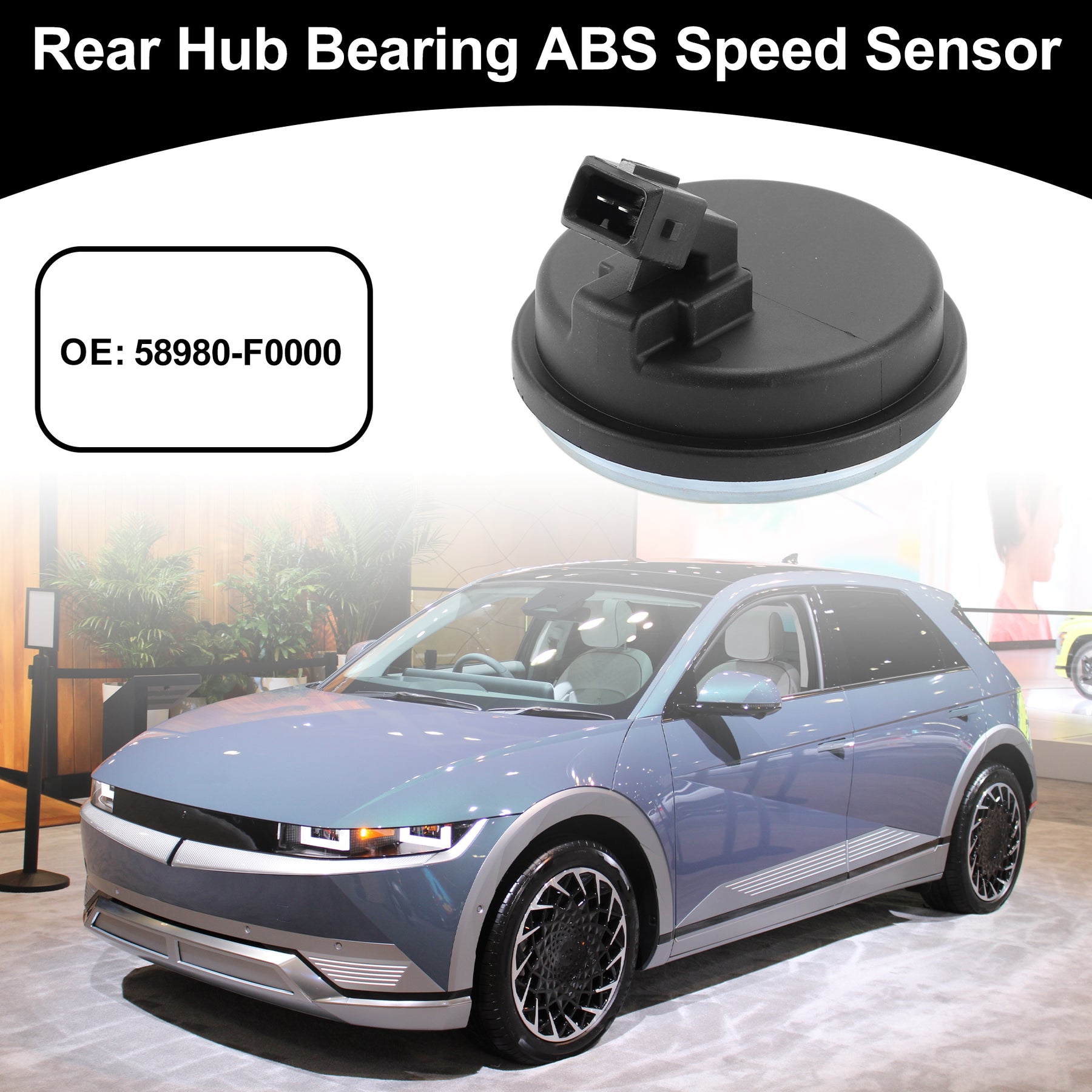 Rear Hub Bearing ABS Speed Sensor No.58980-F0000 for Hyundai Elantra GT ...