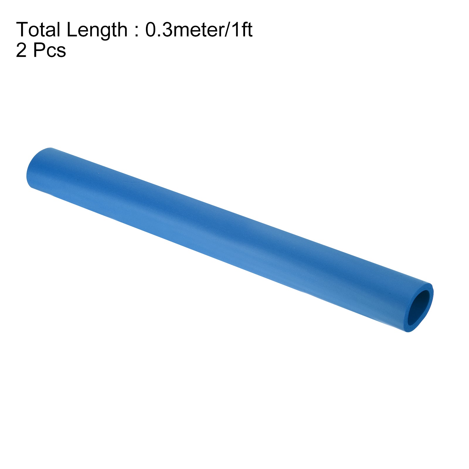 Uxcell 2pcs 0.3 Meter/1ft Pipe Insulation Tube 25mm ID 35mm OD Foam ...