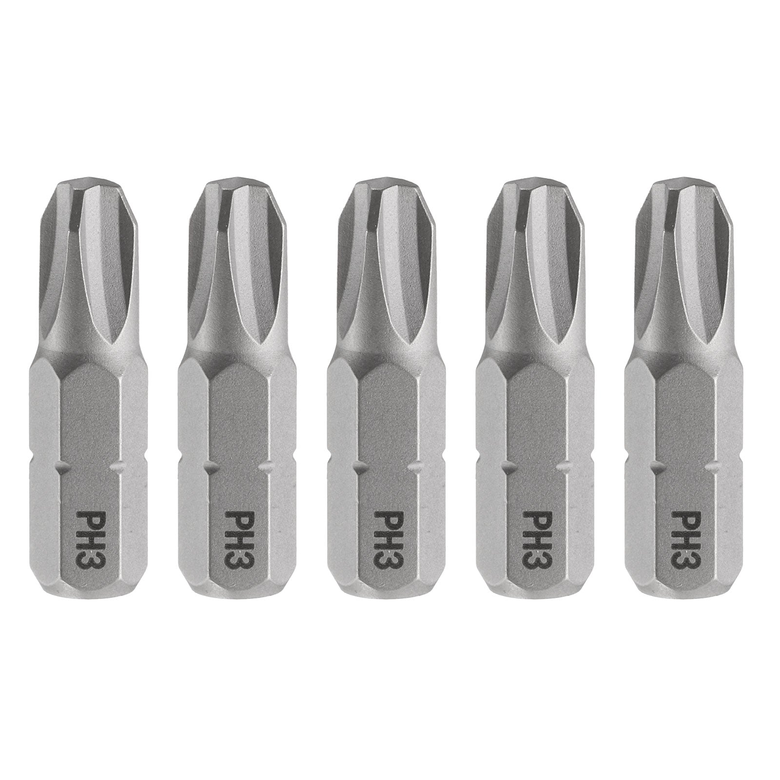 5pcs PH3 Phillips Screwdriver Bit 1/4" Hex Shank 25mm/1" Length ...