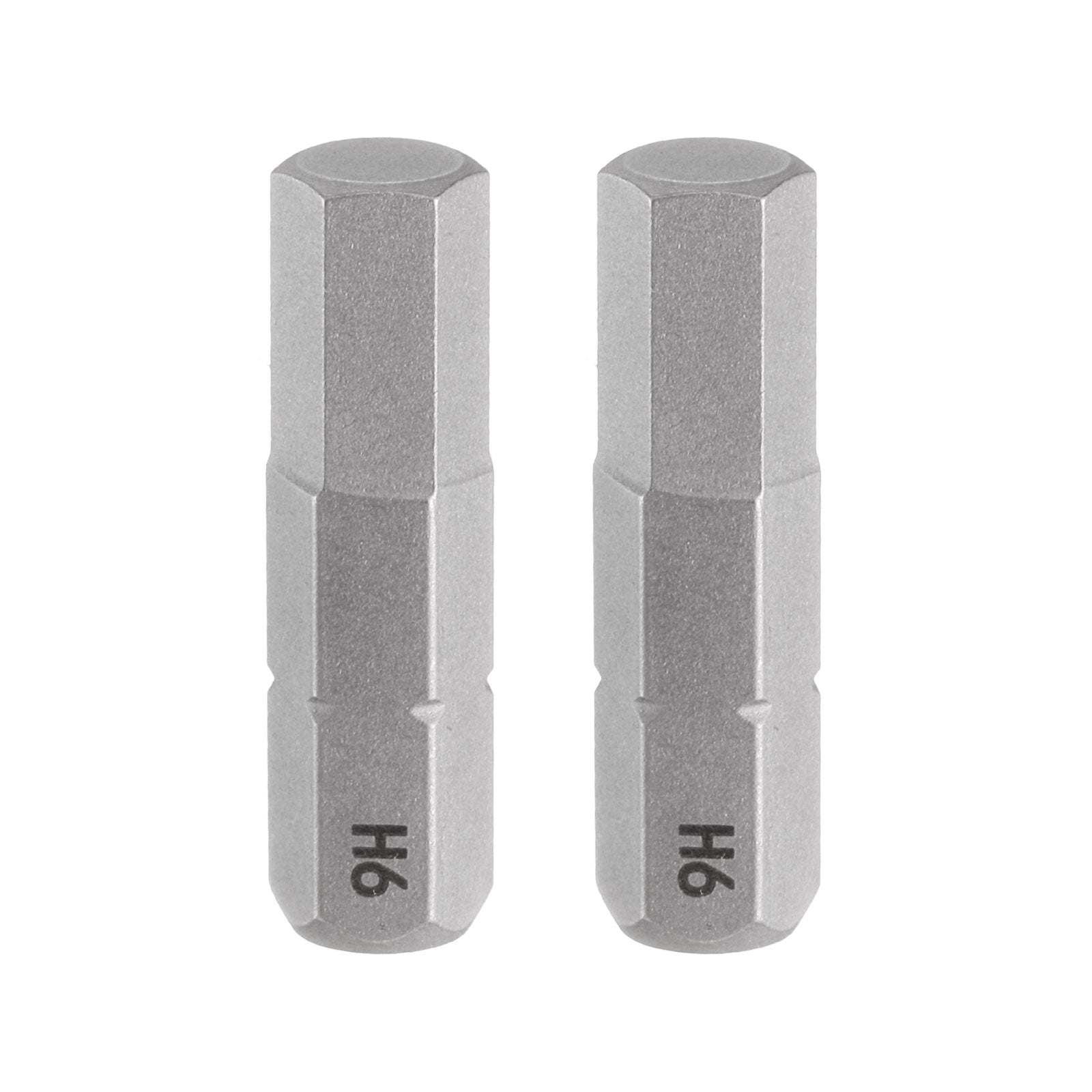 2pcs H6.0 Hex Screwdriver Bit 1/4" Hex Shank 25mm/1" Length Magnetic ...