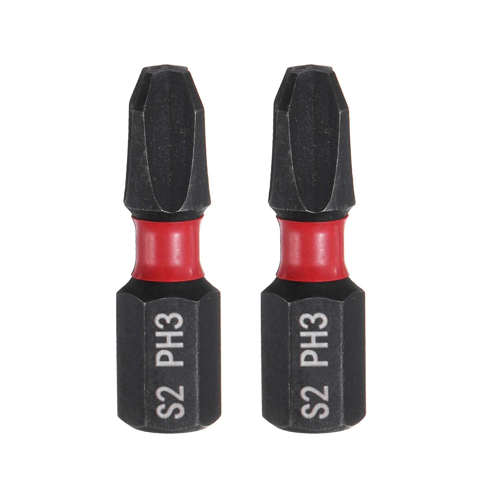 2pcs PH3 Magnetic Phillips Screwdriver Bit 1/4" Hex Shank Industrial ...