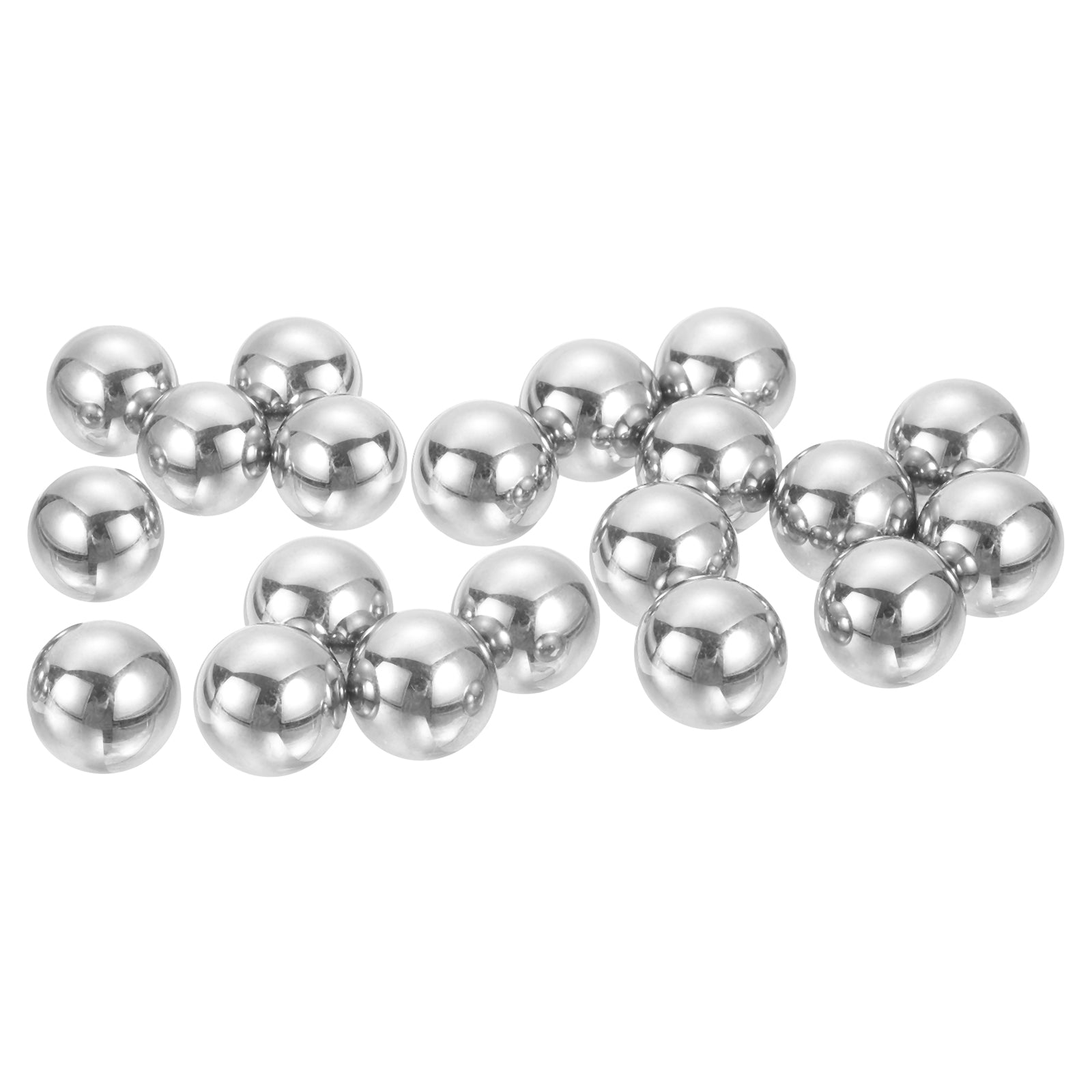 Uxcell 12mm Bearing Balls, 20 Pcs 304 Stainless Steel G100 Precision ...