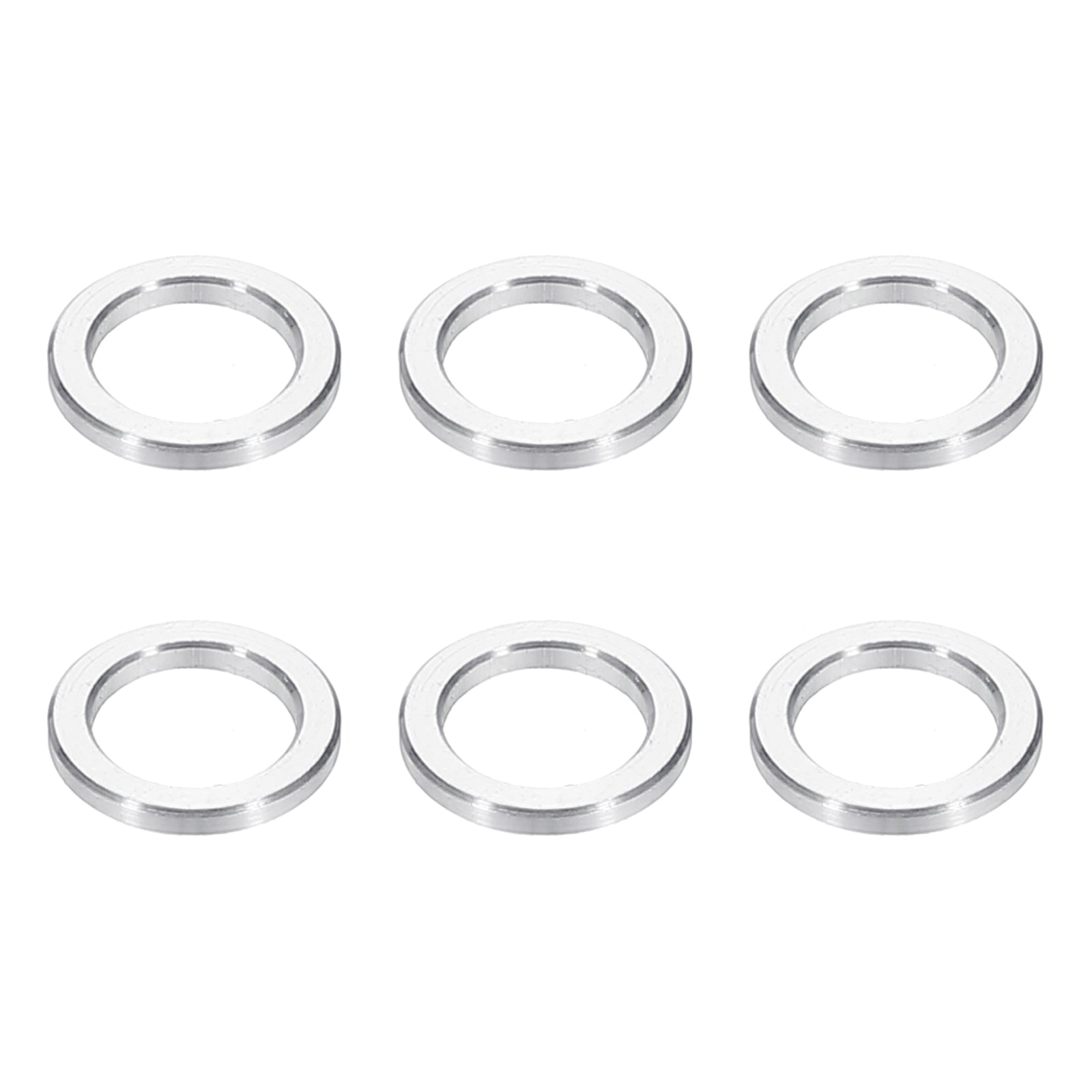 M8 Aluminum Spacer,6 Pcs Metal Spacers Aluminum 8.2mm ID x 12mm OD x 1 ...