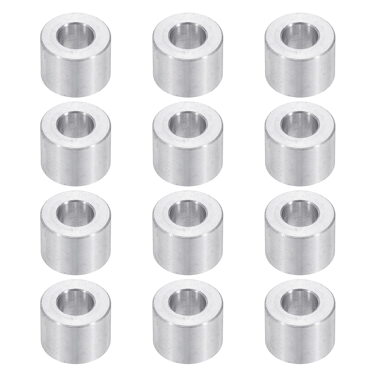 M8 Aluminum Spacer,12 Pcs Metal Spacers Aluminum 8.2mm ID x 16mm OD x ...
