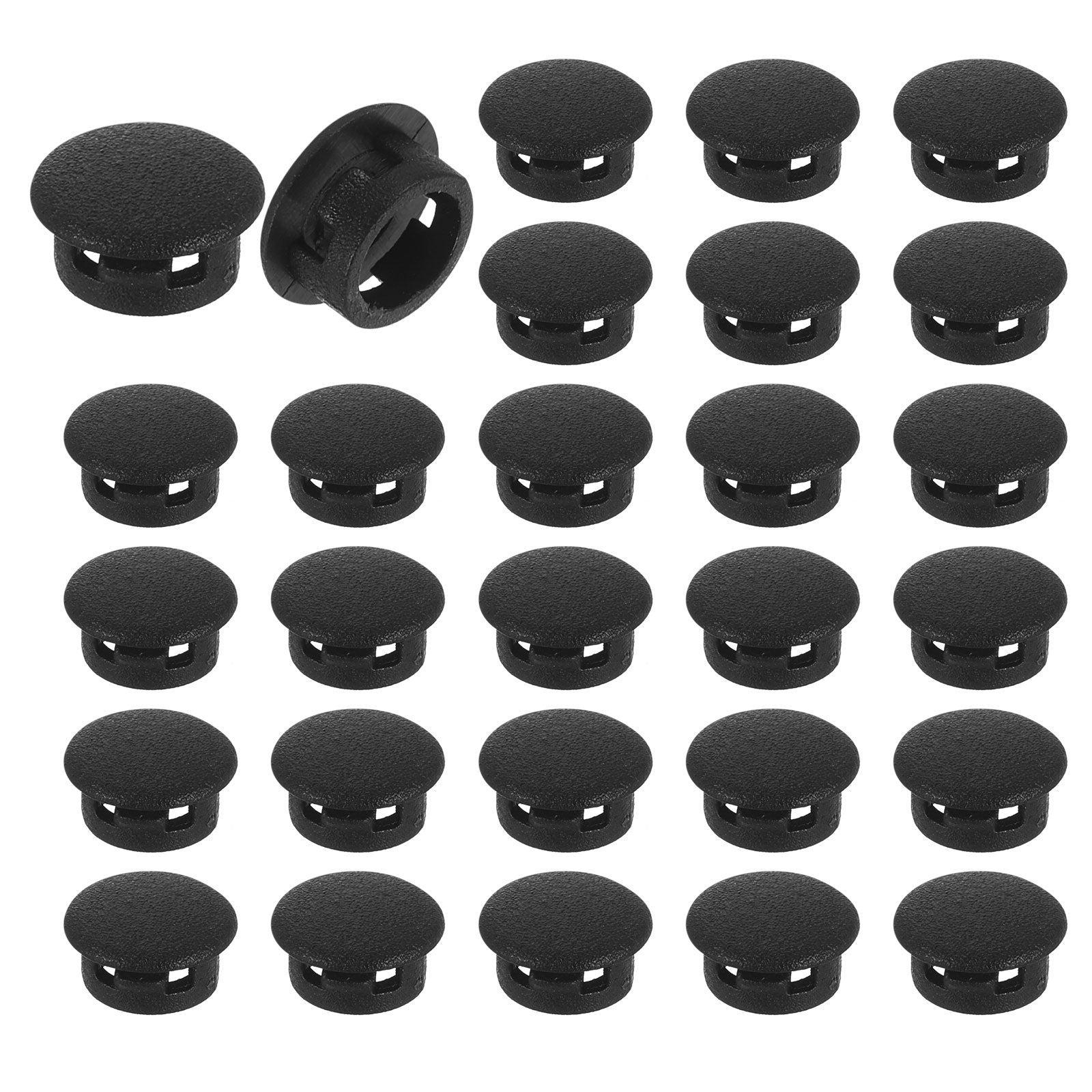 Uxcell 38 Pcs Round Plastic Plug Furniture Leg Pipe Insert 10mm(0.39 ...