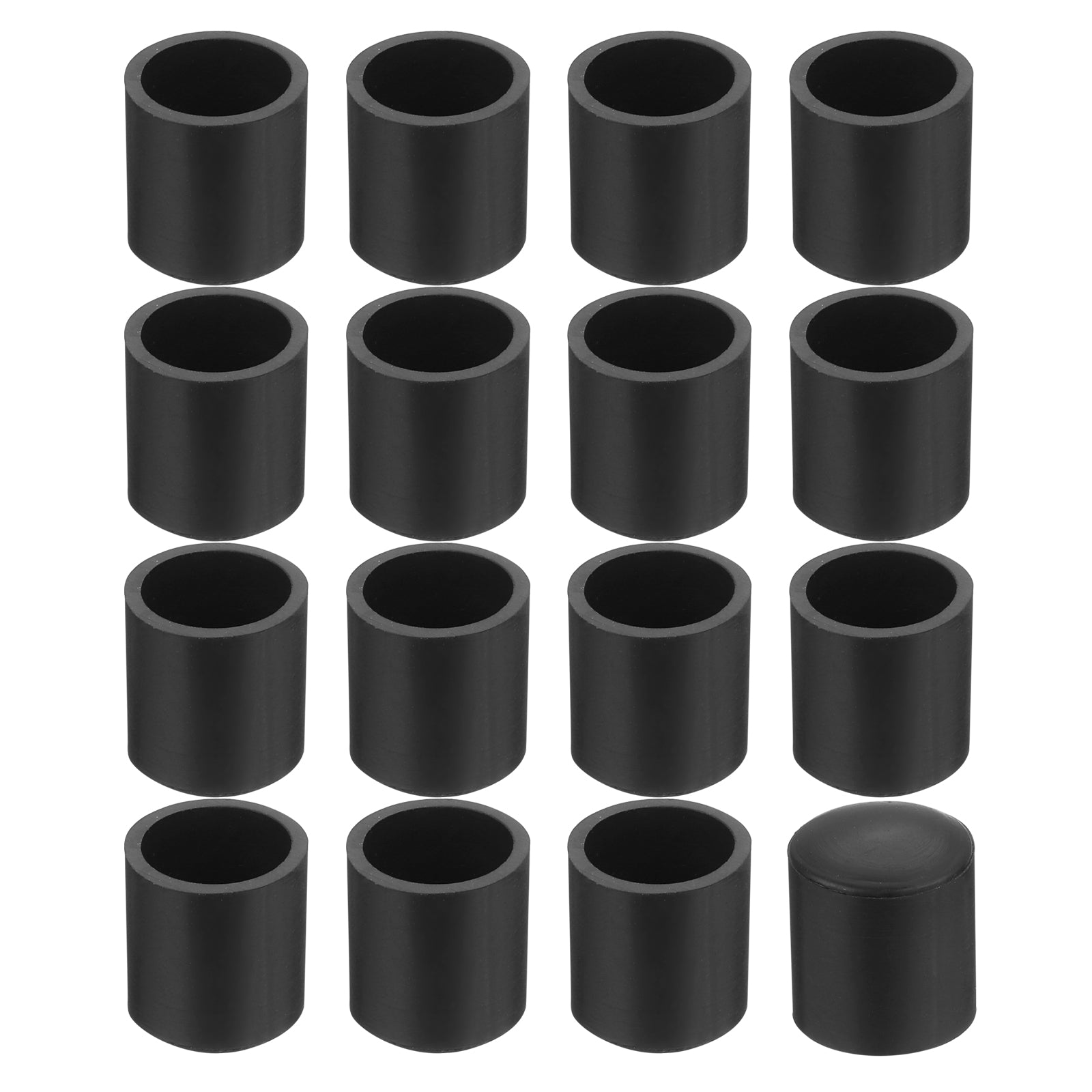 Uxcell 58Pcs Chair Leg Caps, 12mm (4/9 Inch) PVC Non-Slip Chair Leg ...