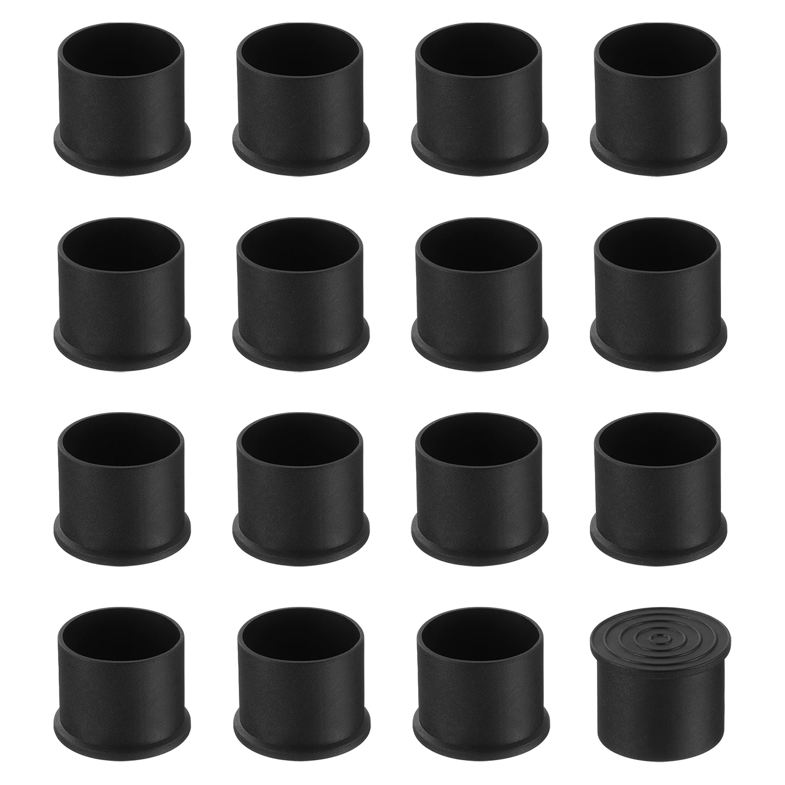 Uxcell 18Pcs Chair Leg Caps, 38mm (1-1/2 Inch) PVC Non-Slip Chair Leg ...