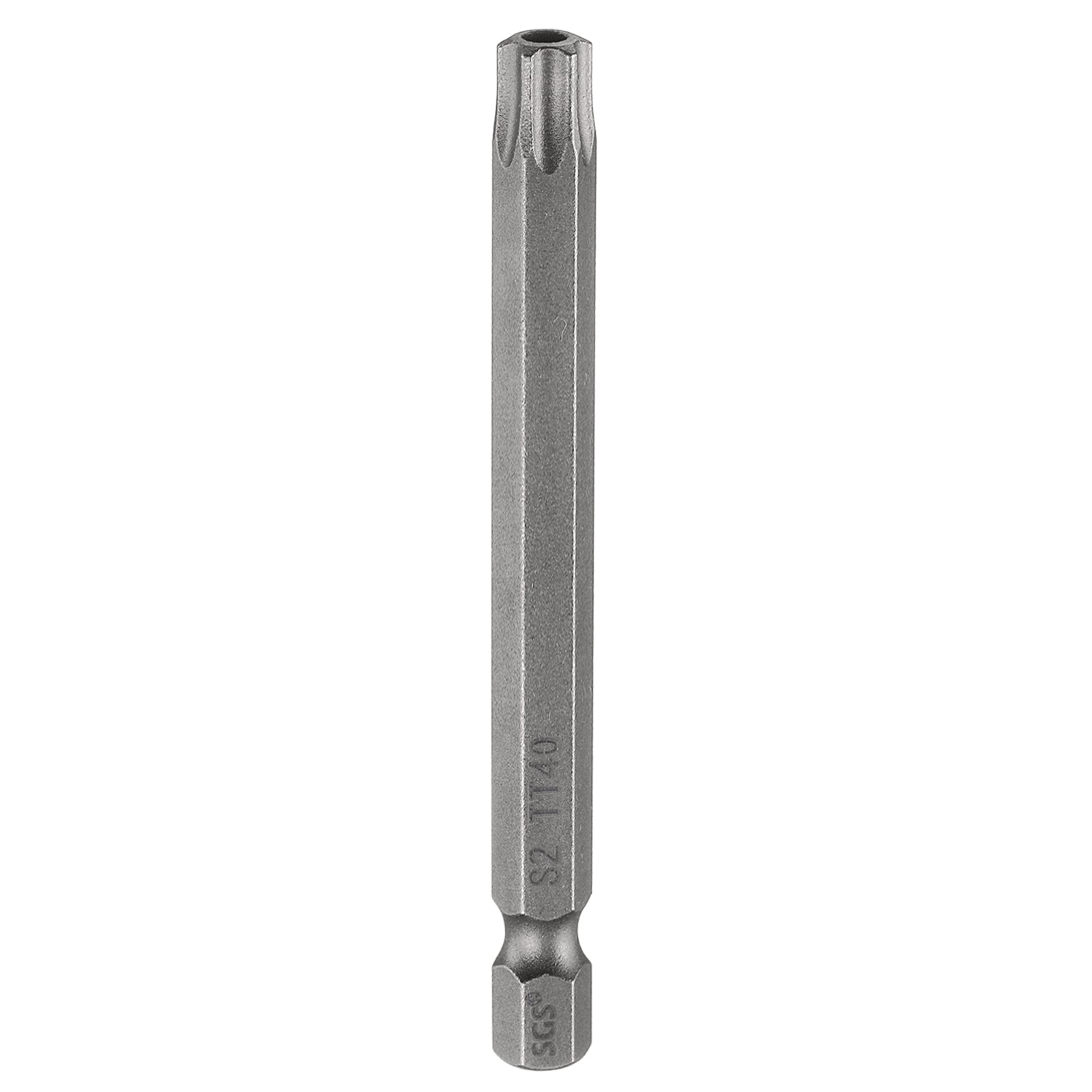 TT40 Torx Head Screwdriver Bit 3" Long 1/4" Hex Shank Magnetic Screw ...