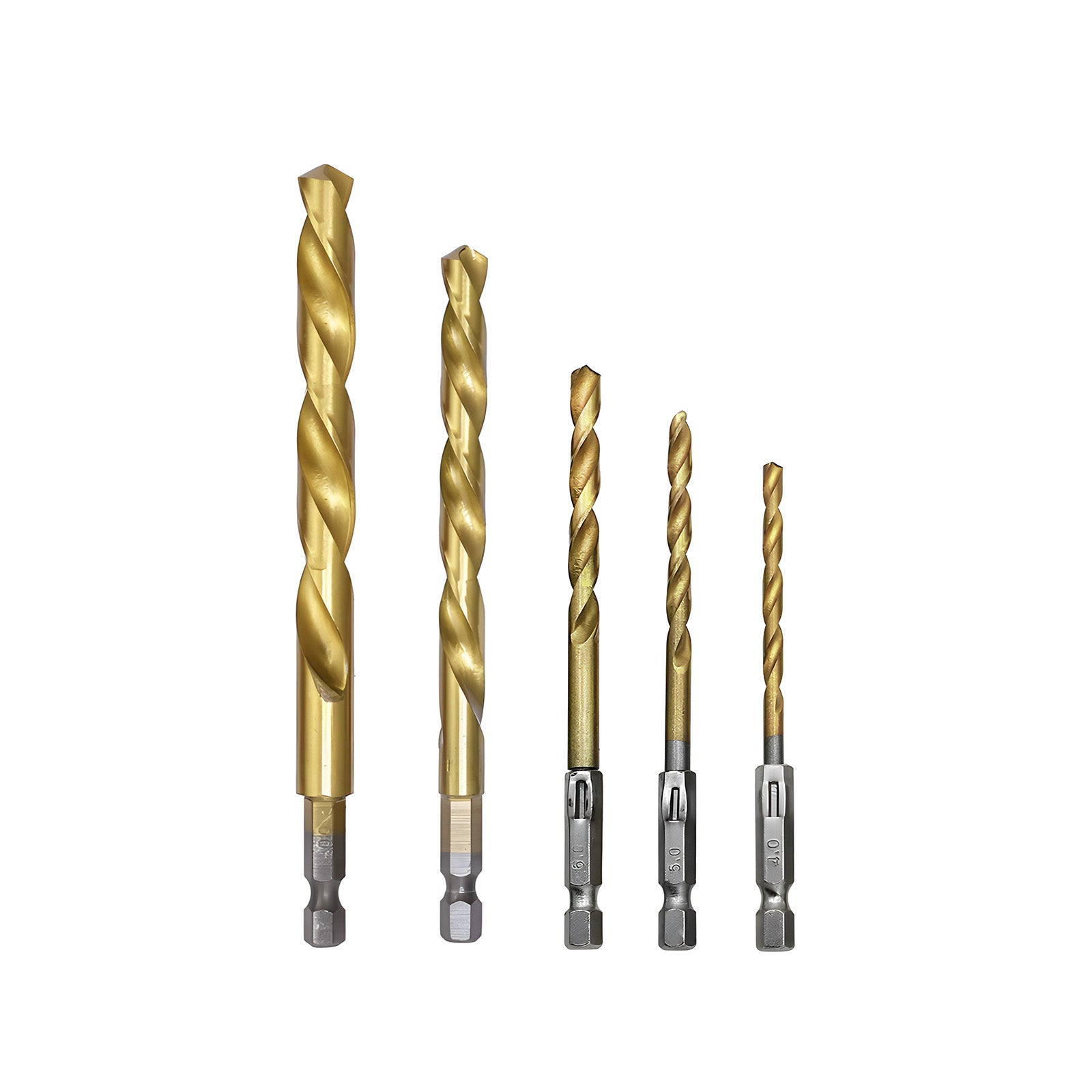 High Speed Steel Twist Drill Bit with Hex Shank | Harfington