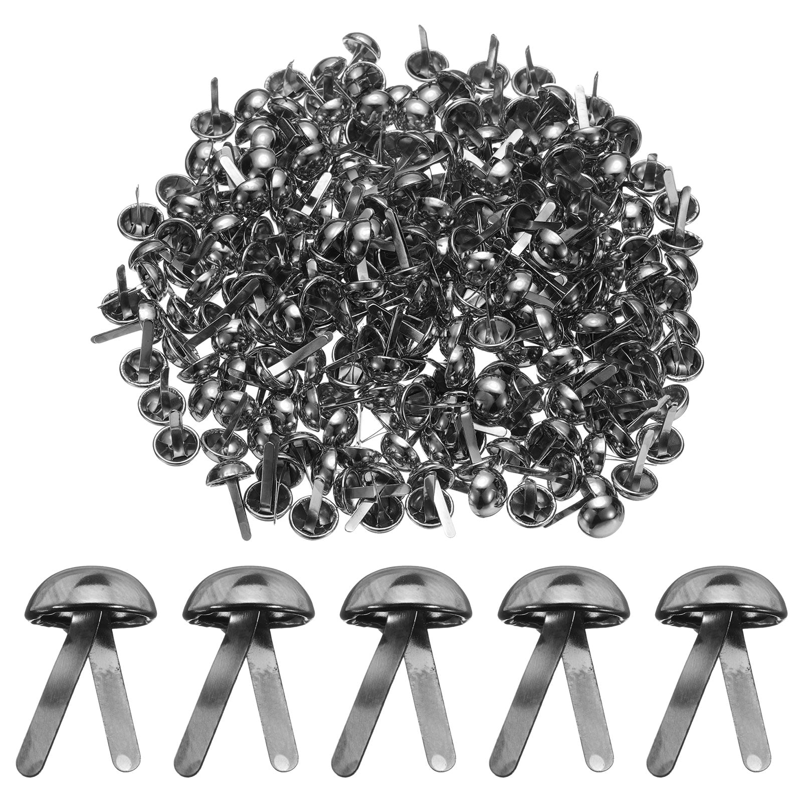 500pcs Brads Paper Fastener, 10mmx16mm Metal Split Pin for Paper Craft ...