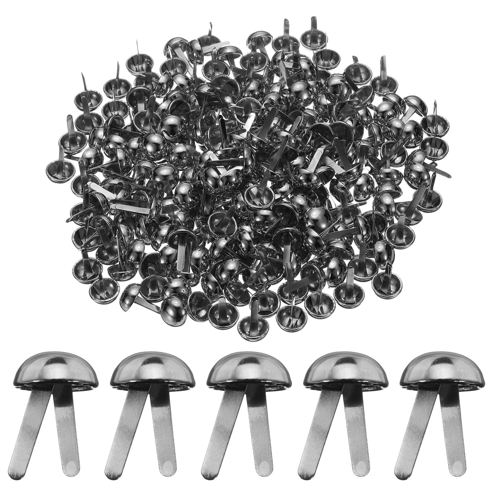 500pcs Brads Paper Fastener, 12mmx20mm Metal Split Pin for Paper Craft ...