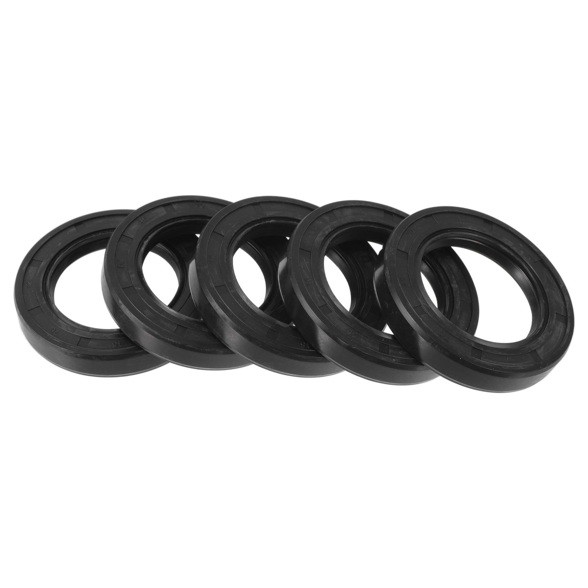 Universal Oil Seal TC Double Lip W Steel Spring Seal Ring Rotary Shaft ...