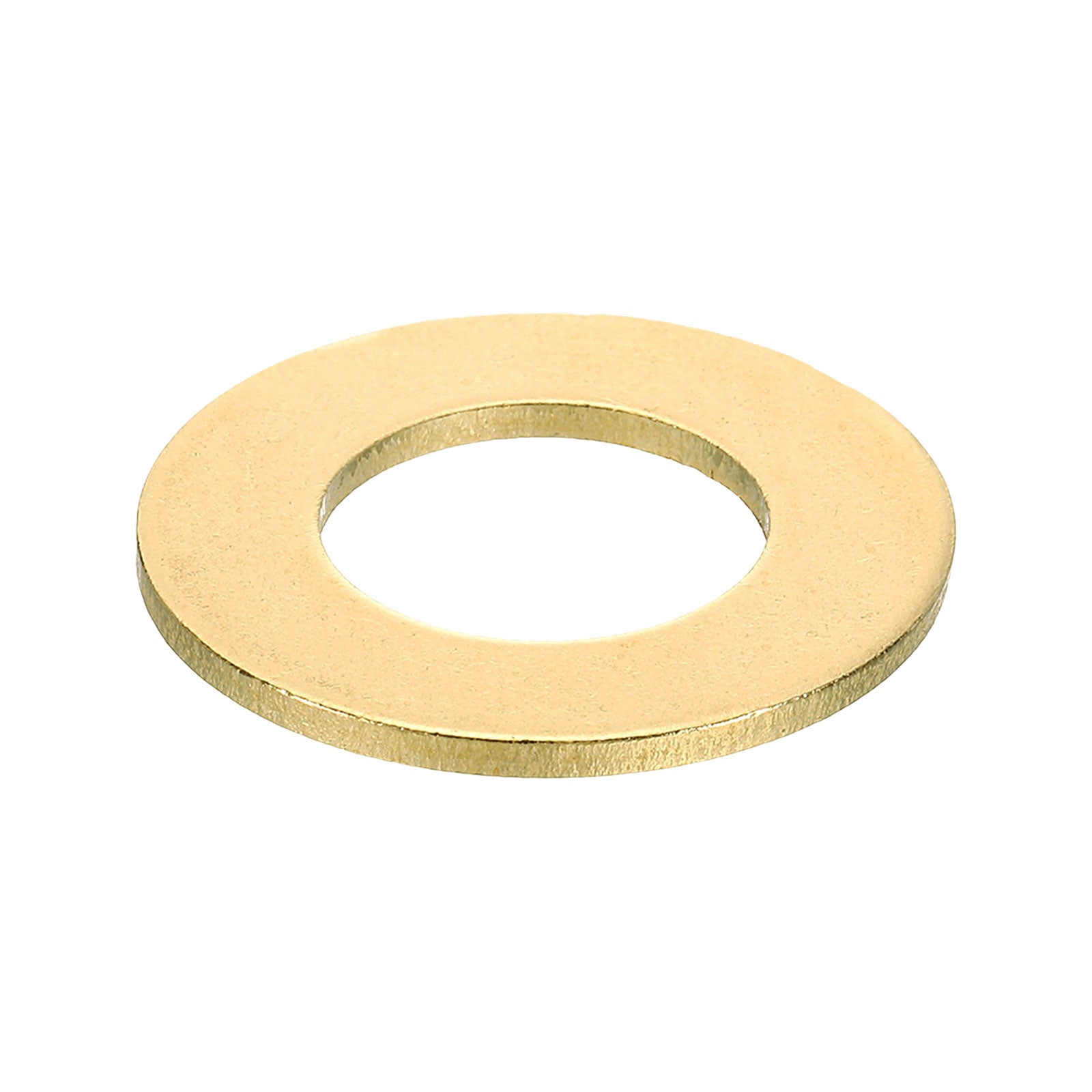 Uxcell M27 Flat Washer, Brass Ring Washers 50mm OD 3mm Thick Sealing ...