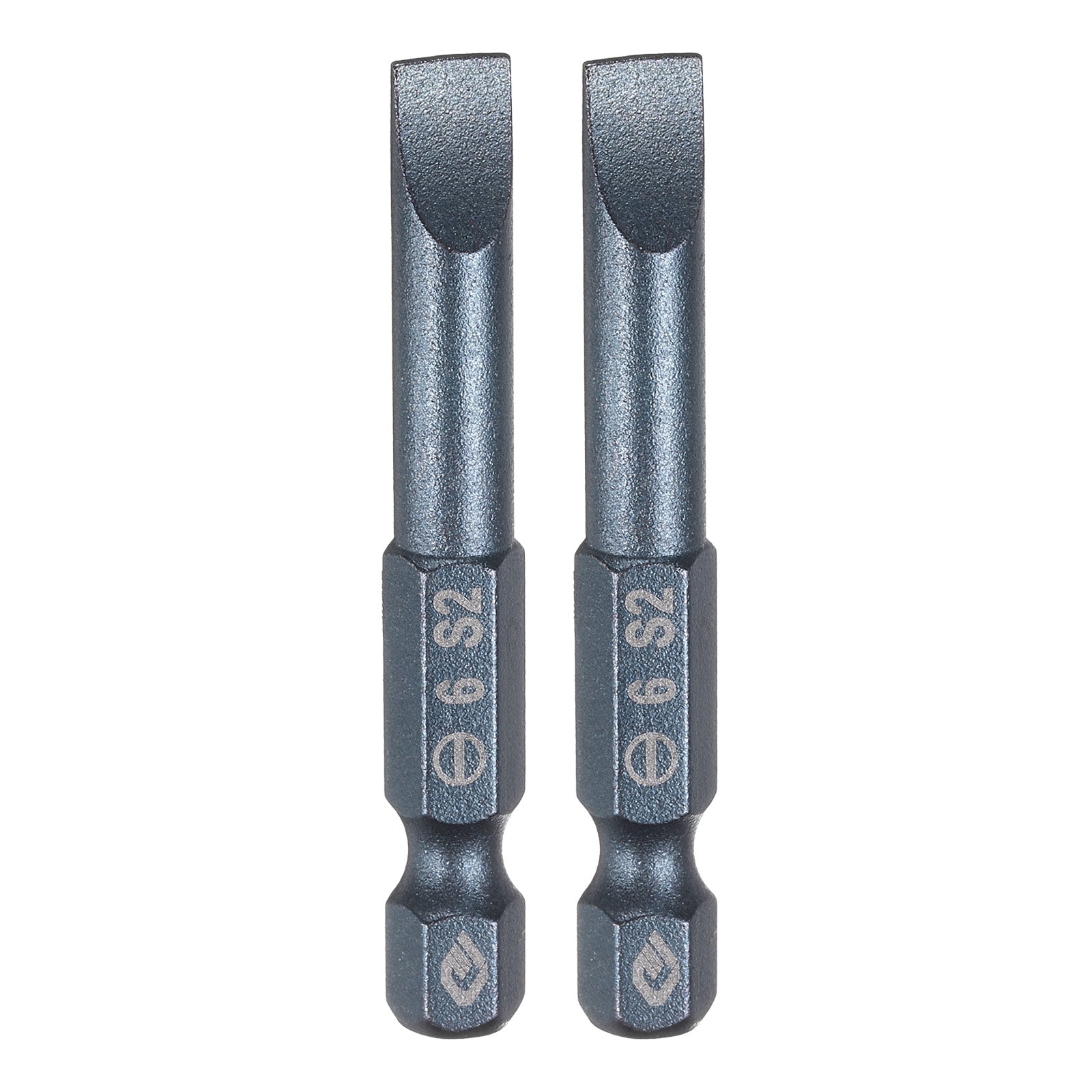 2pcs SL6 Magnetic Slotted Screwdriver Bits 2" Long Screwdriver Bit ...