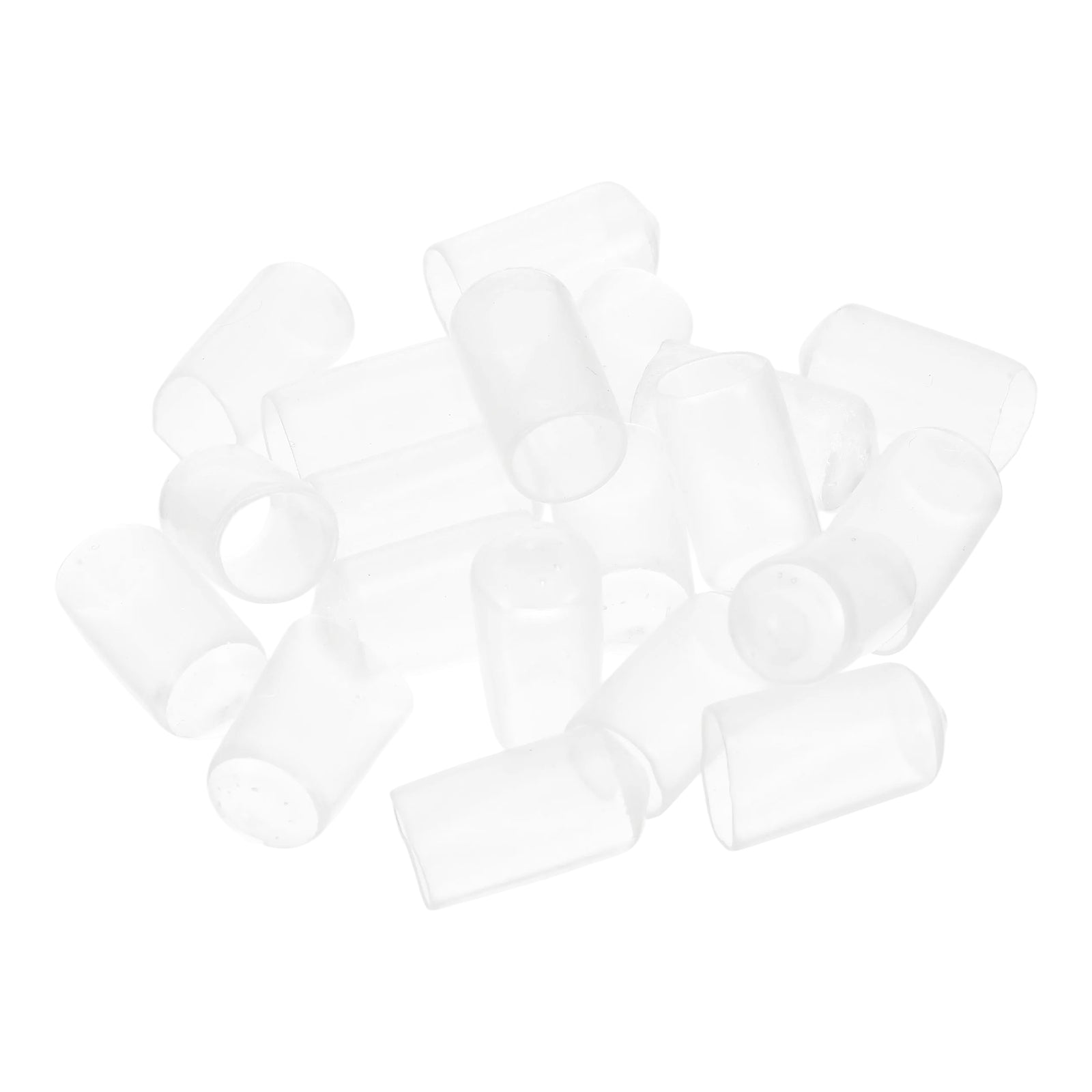 Uxcell 50pcs Rubber End Caps Protective Caps 11mm ID Vinyl PVC Round ...