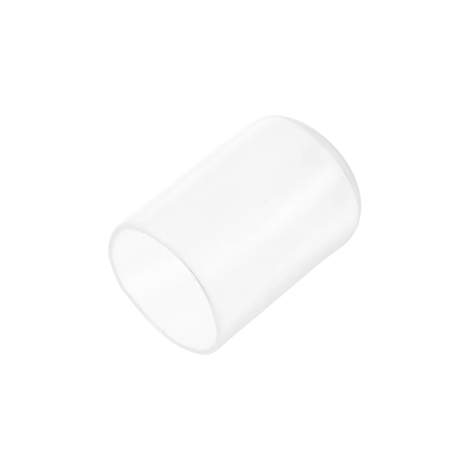 Uxcell 20pcs Rubber End Caps Protective Caps 17mm ID Bolt Cap, Clear ...