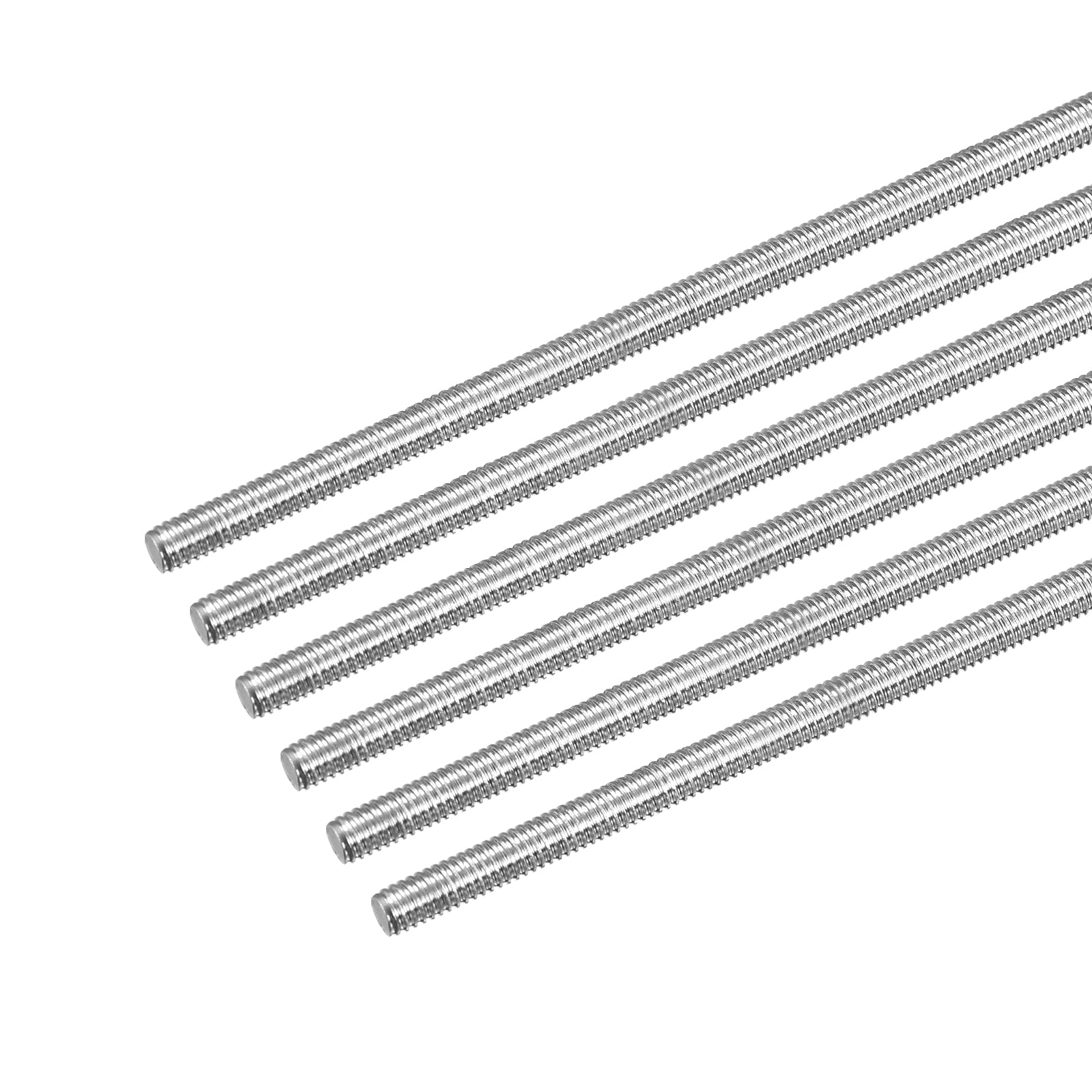 Fully Threaded Rod M4 x 400mm 0.7mm Thread Pitch 304 Stainless Steel ...