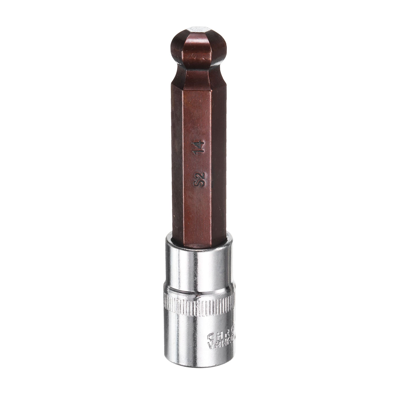 14mm Ball End Hex Bit Socket 1/2" Square Drive Metric Extension Impact ...