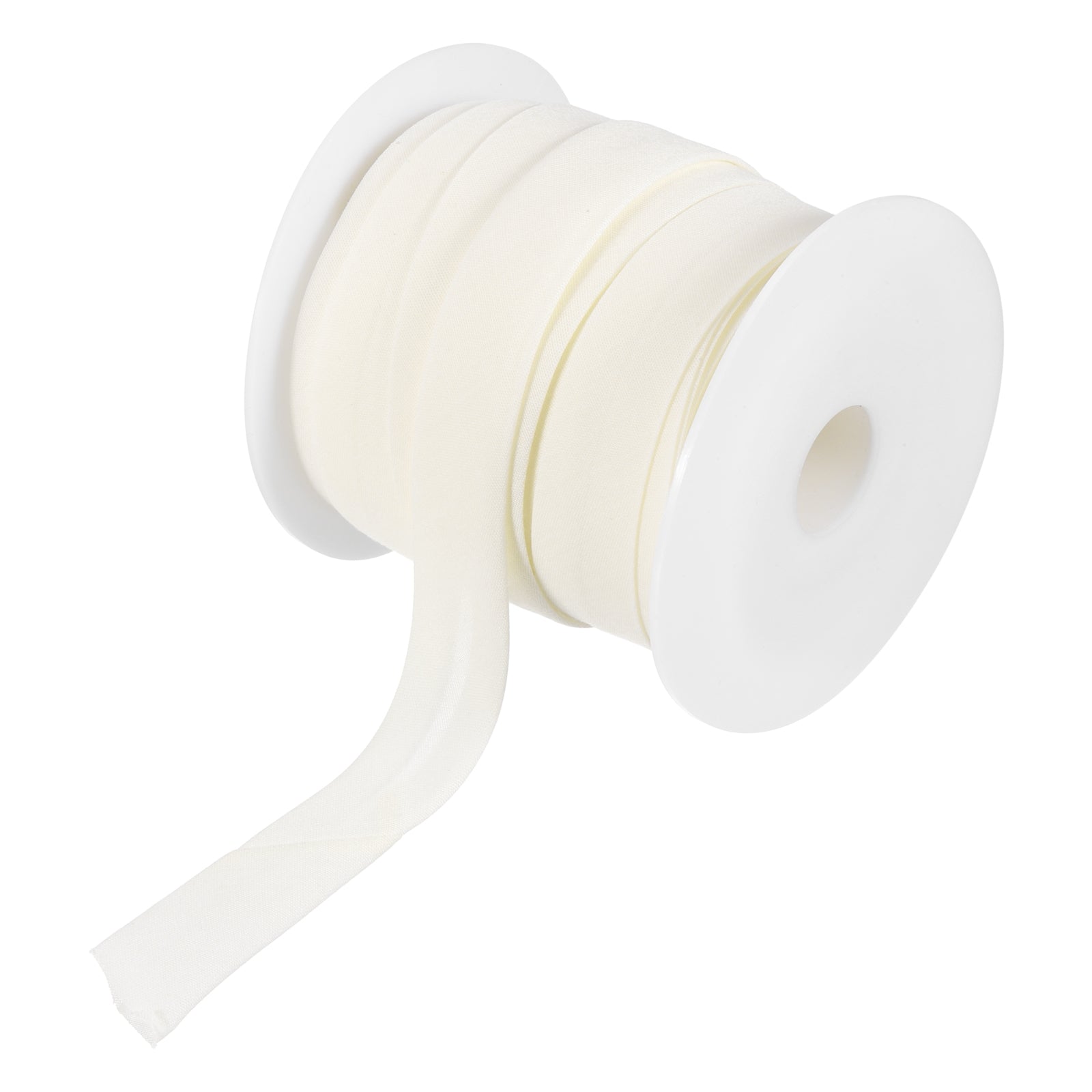 3/4 Inch Single Fold Bias Tape Polyester Roll for Sewing(Beige 25 Yards ...