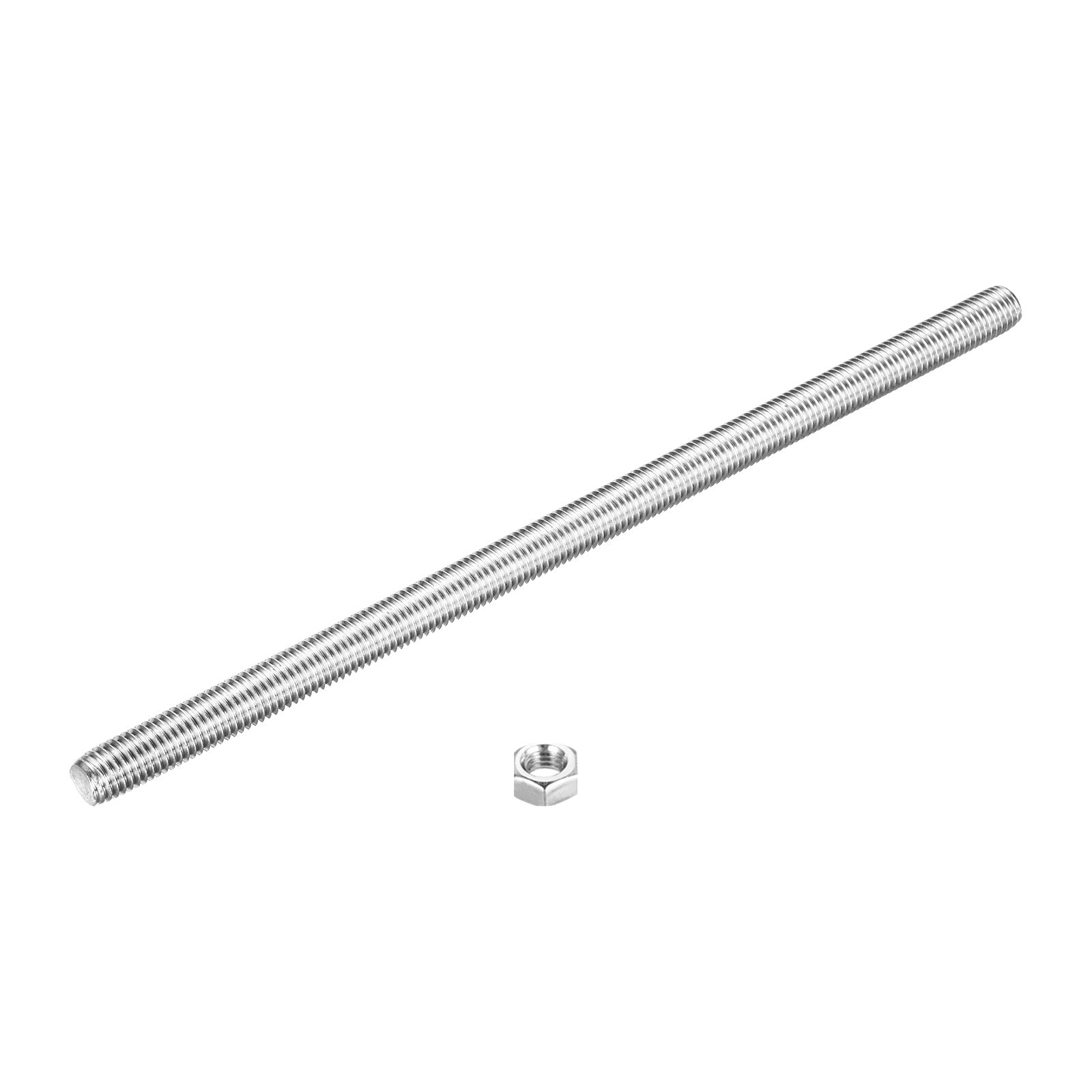 Fully Threaded Rod M14 x 300mm 2mm Pitch 304 Stainless Steel Right ...