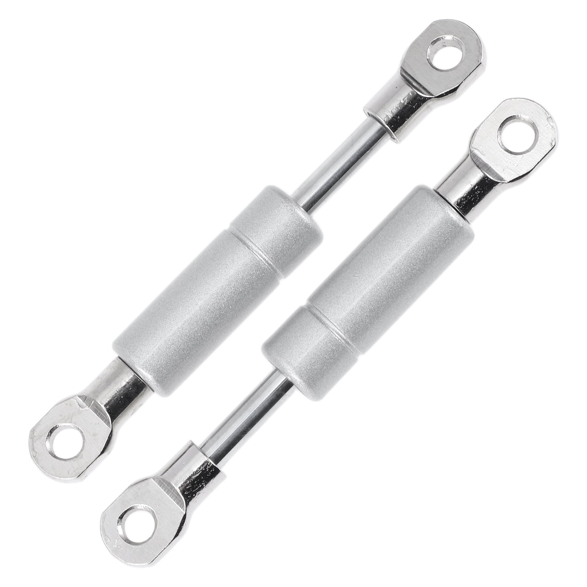 100mm/3.94" Gas Struts 100N Gas Springs Silver Tone Carbon Steel 2 Pcs ...