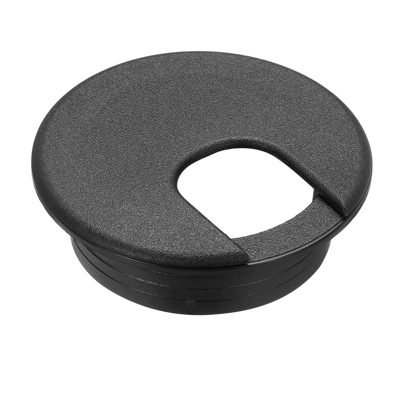 Desk Grommet 2 Inch,ABS Plastic Round Desk Hole Cover,50mm,Black ...