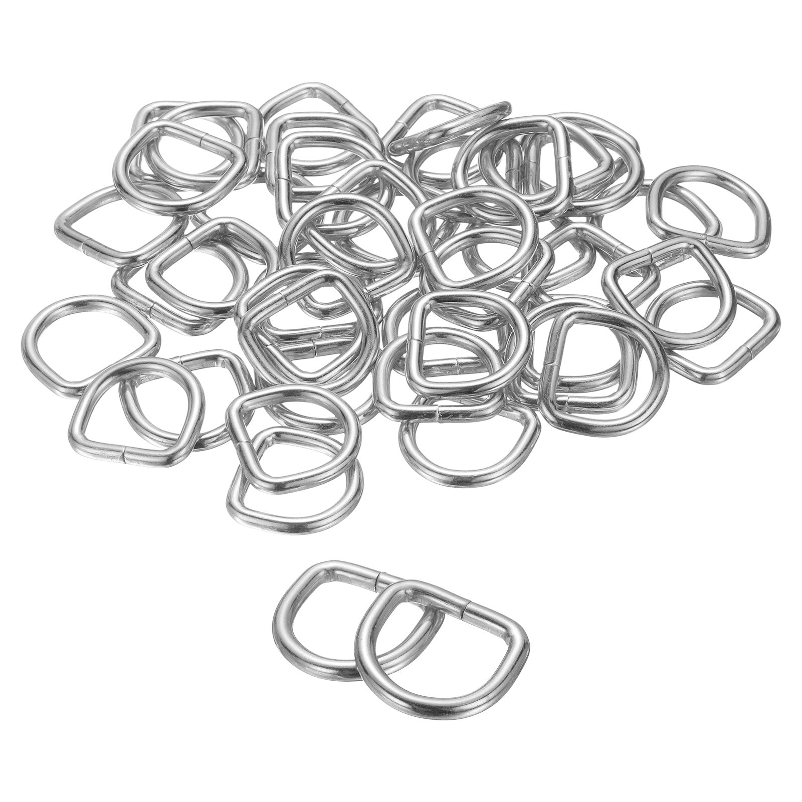 50pcs D Ring 5/8