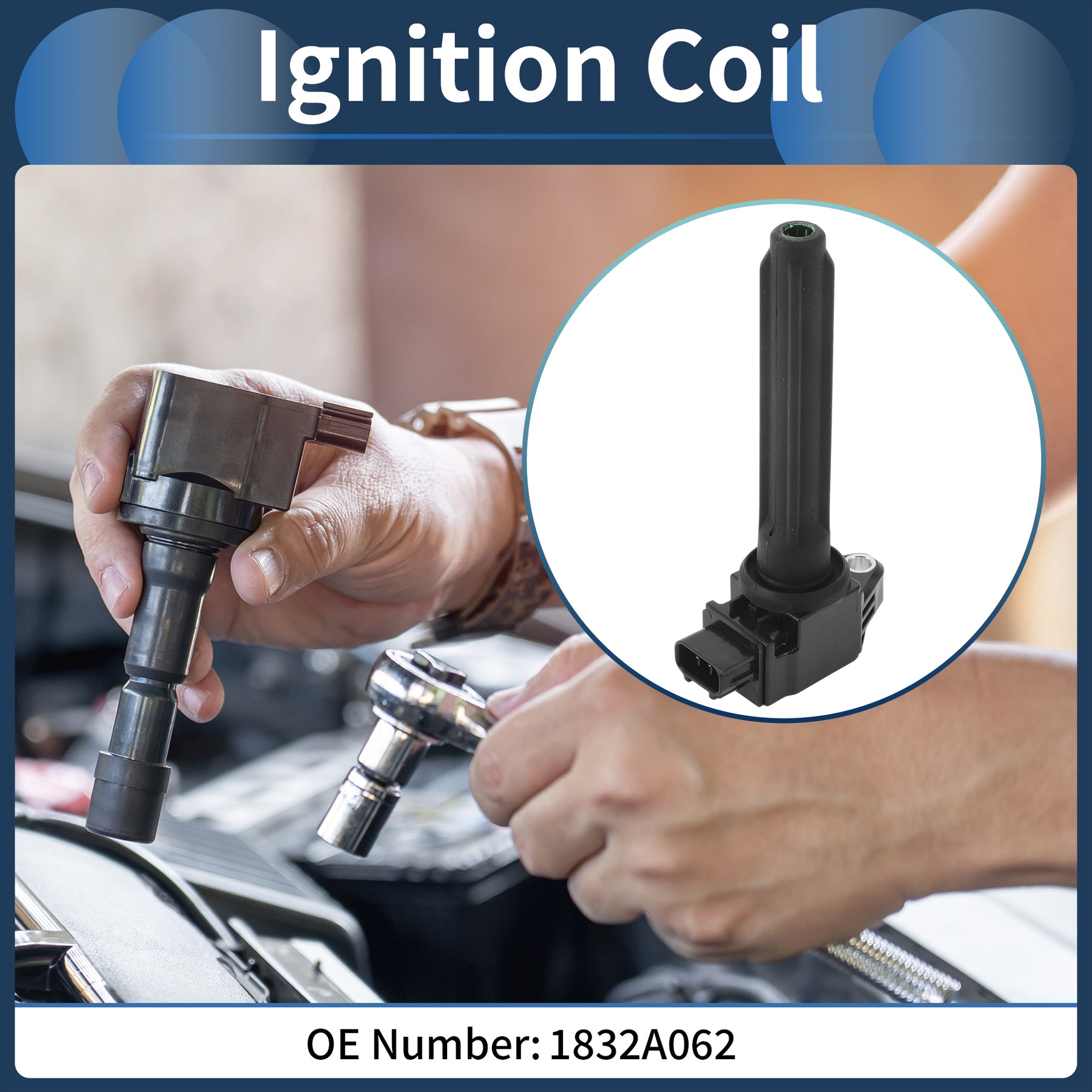 Ignition Coil Ignition Coil Pack No.1832A062 for Mitsubishi Mirage 1.2L ...